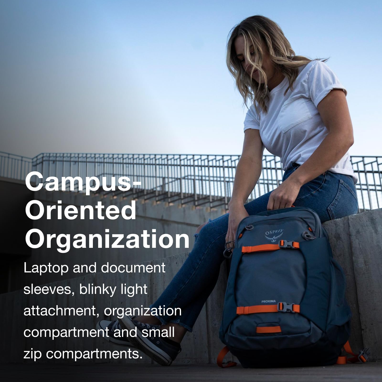 Osprey Proxima Laptop Backpack, Night Shift Blue