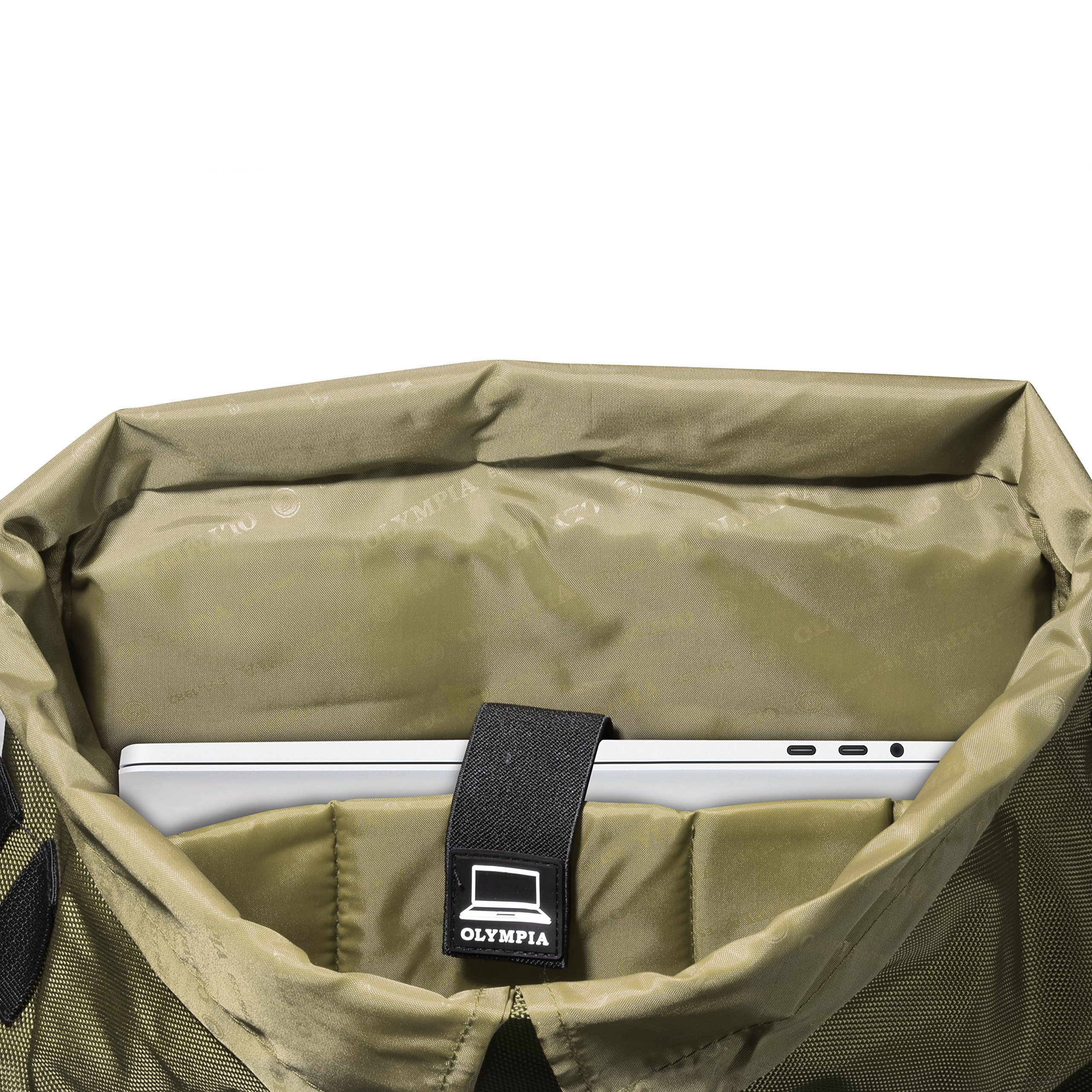 Olympia U.S.A. Hopkins 18-Inch Backpack OV, Olive, One Size