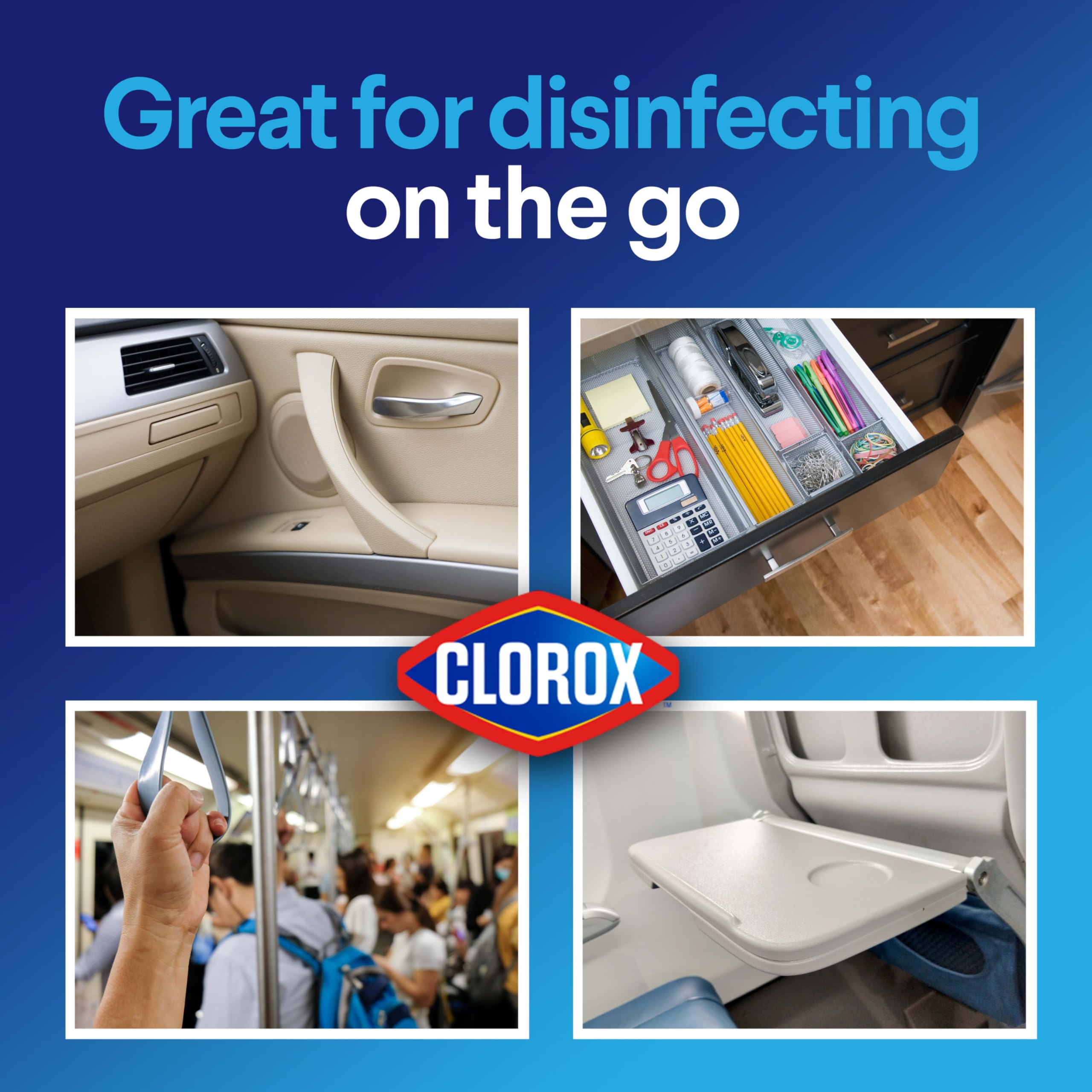 Clorox Disinfecting Wipes, Bleach Free Cleaning Wipes, Multi-surface Wipes with Moisture Seal Lid, Easy Pull Wipes Pack, Fresh Scent, 75 Wipes (Pack of 3) - Packaging May Vary