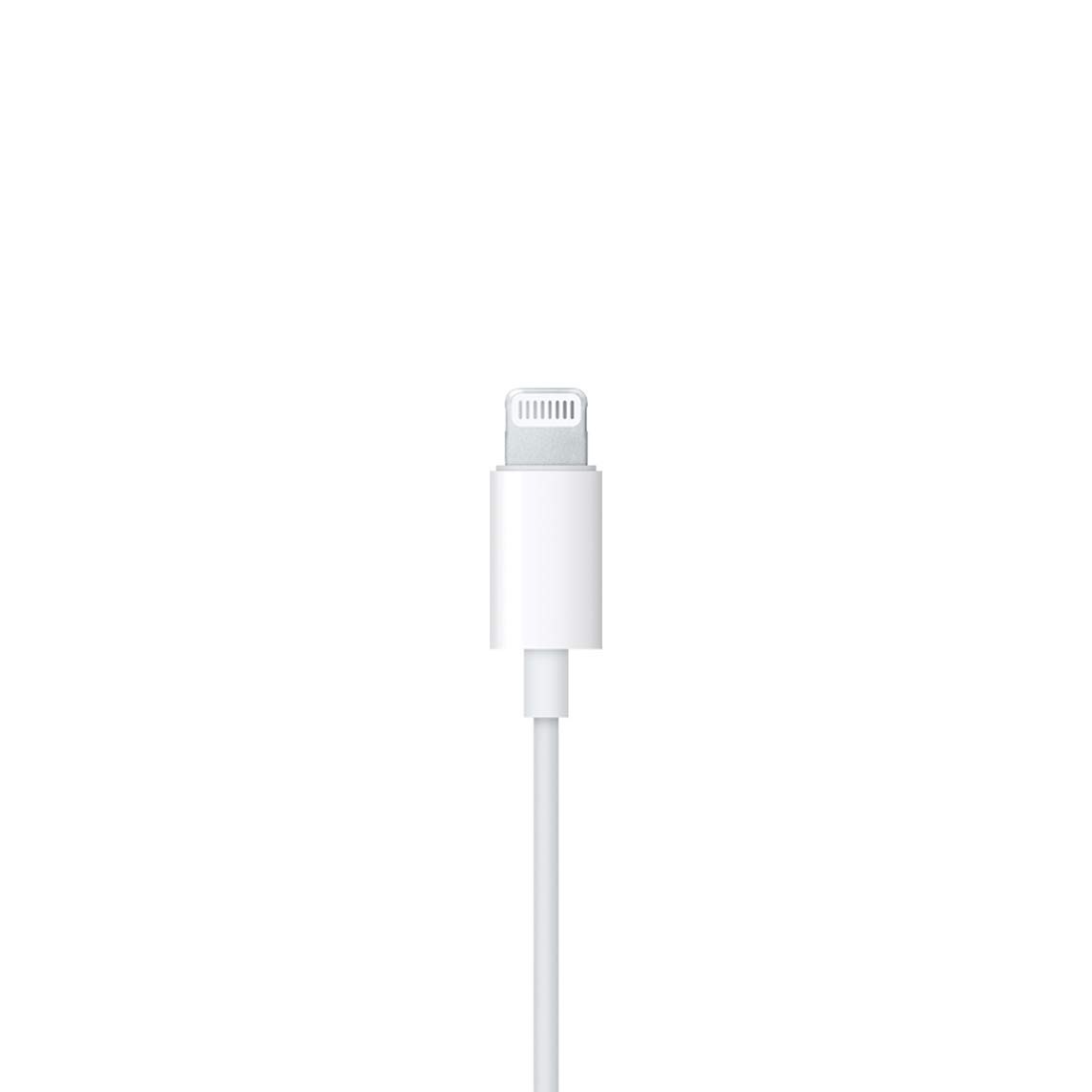 Apple EarPods Headphones with Lightning Connector. Microphone with Built-in Remote to Control Music, Phone Calls, and Volume. Wired Earbuds for iPhone