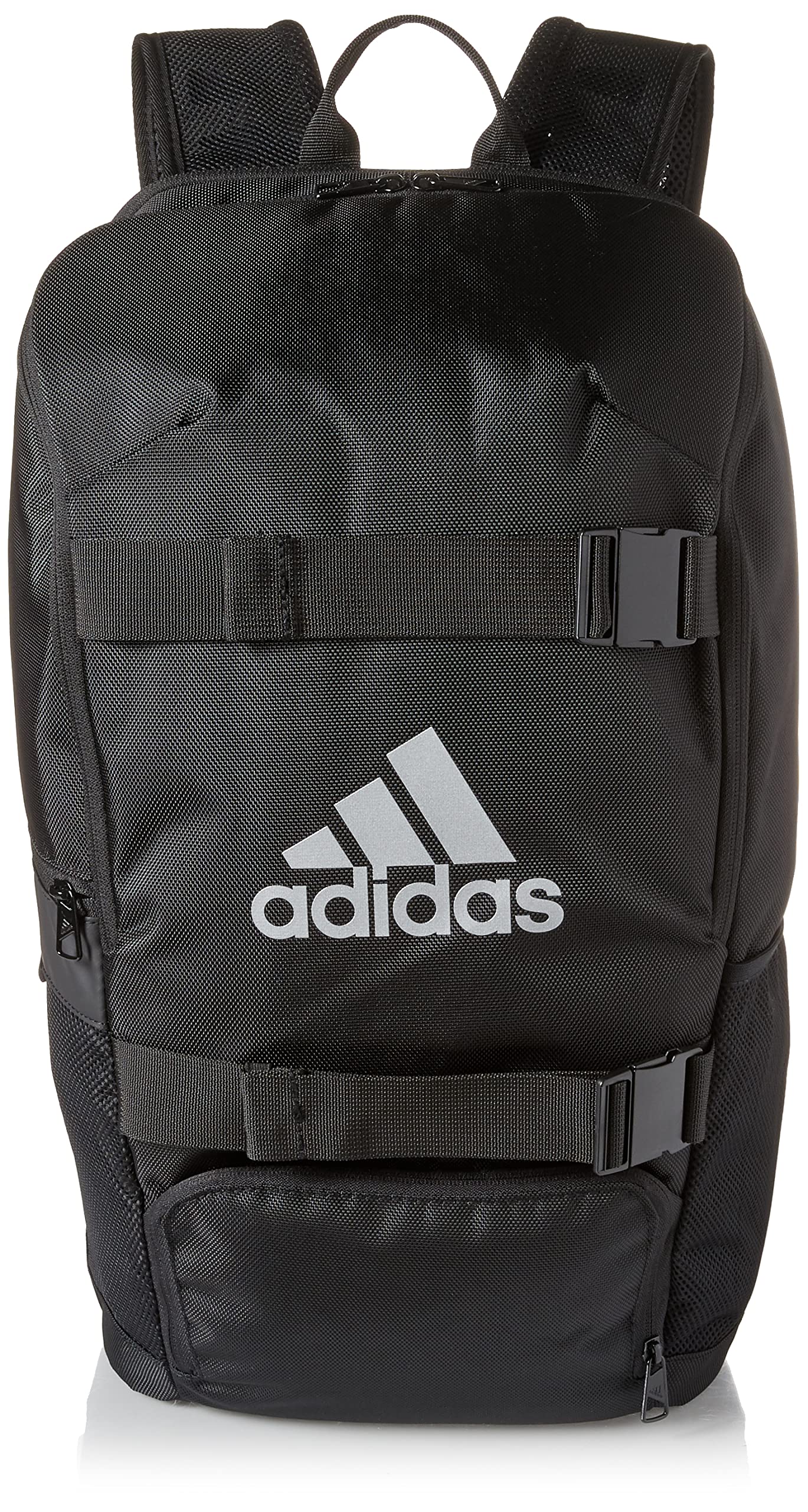 adidas Tiro 21 AEROREADY Backpack, Black/Reflective Silver/White, No Size