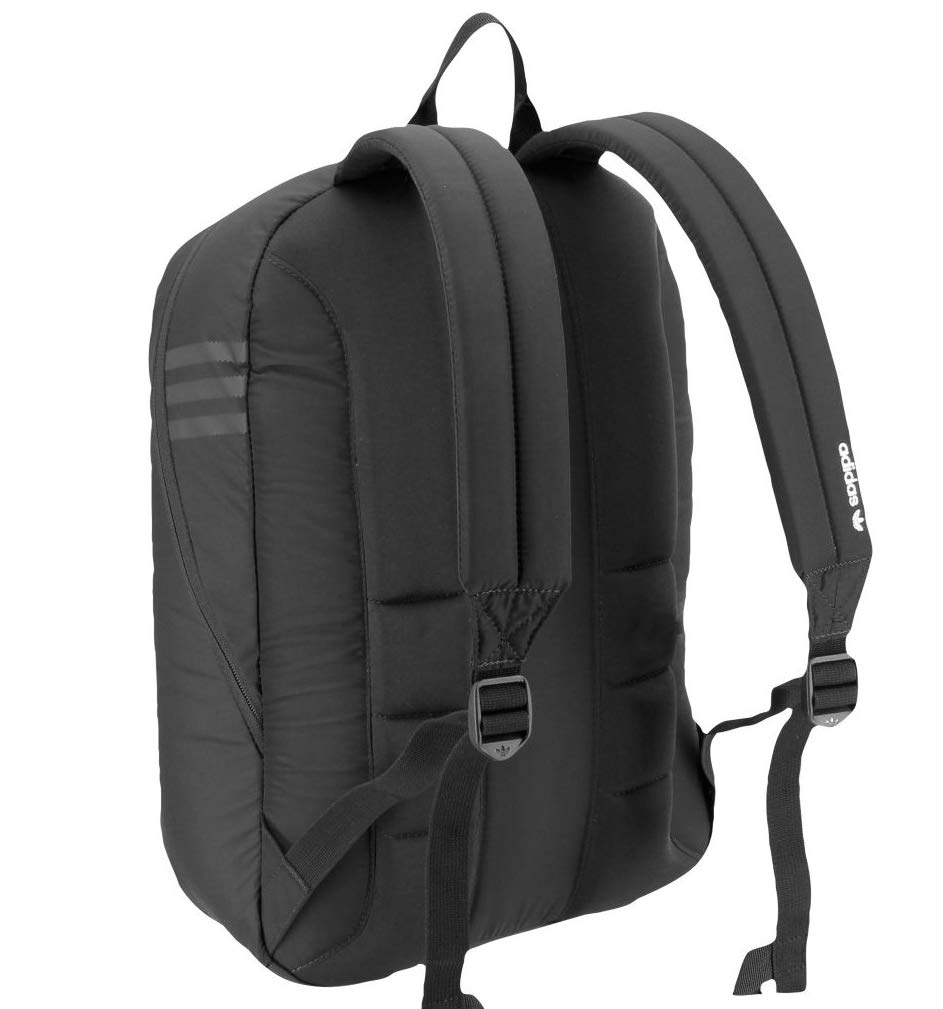 adidas Originals National Plus Backpack, Black, One Size