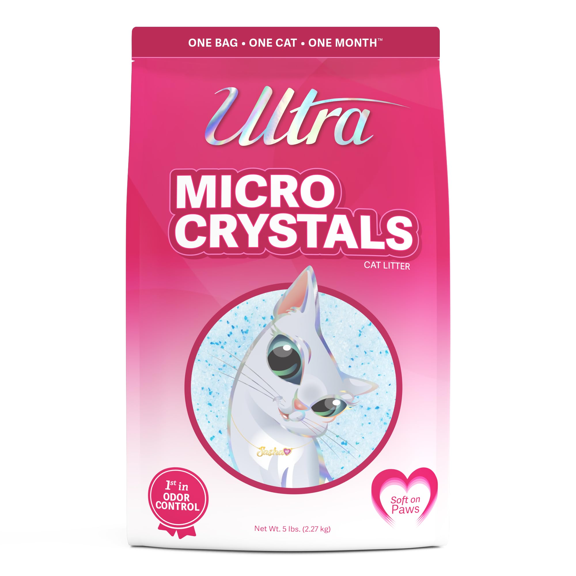 Ultra Micro Crystals Cat Litter 5 pounds