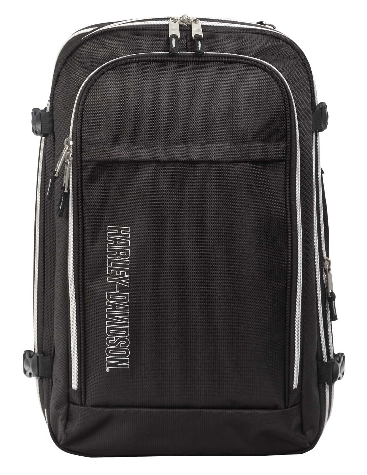 Harley-Davidson 21" Silverado Carry-On Backpack w/Hideaway Back Straps - Black