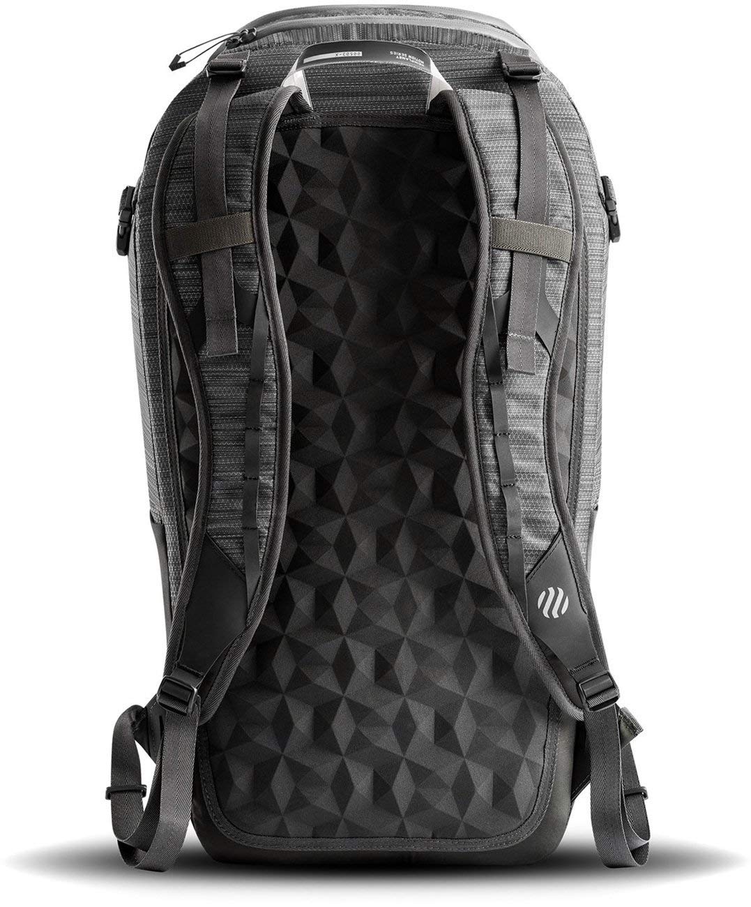 HEIMPLANET Original | V1 MOTION ELLIPSE 25L | Daypack incl. 15" Laptop Compartment (Darkgrey/Green)