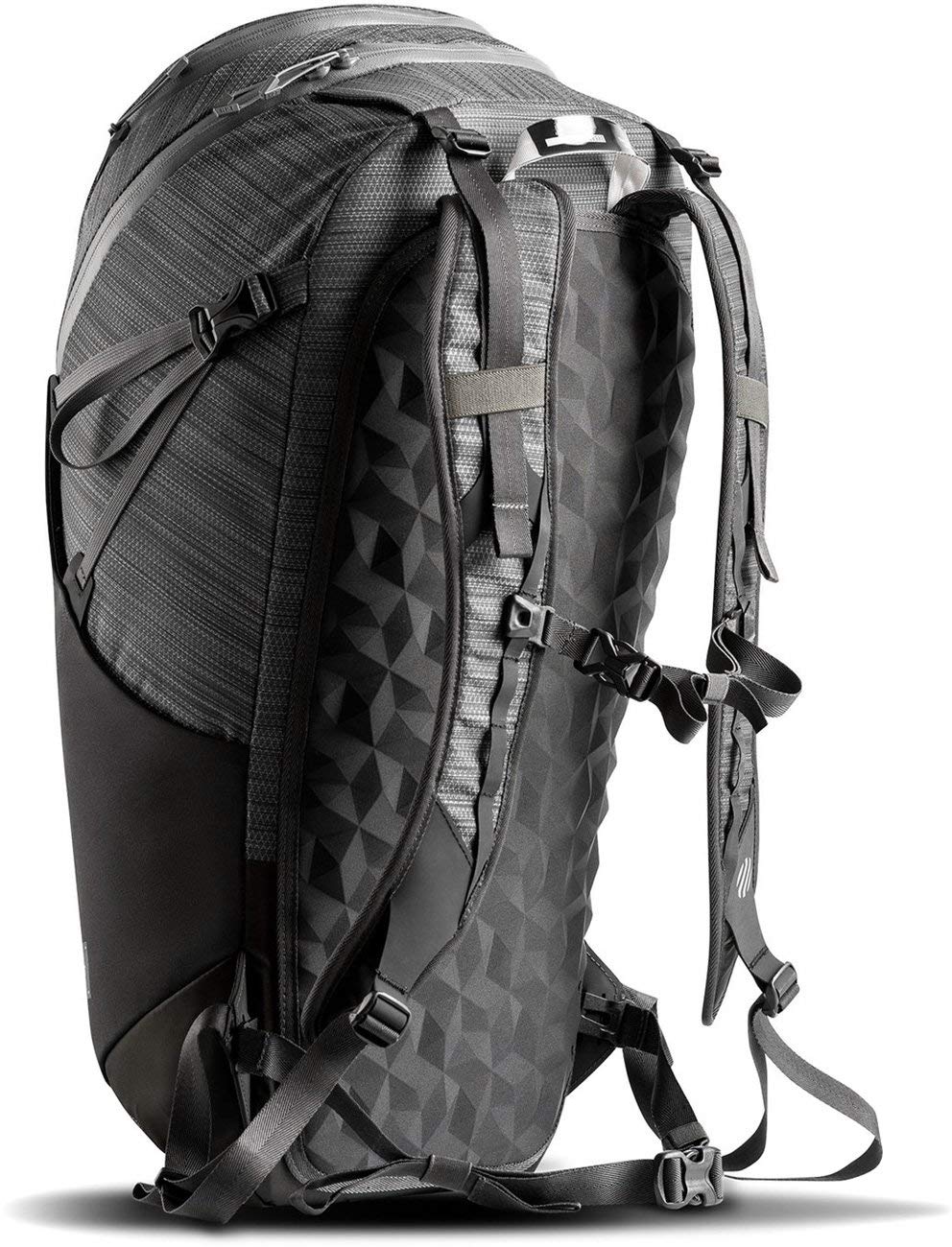 HEIMPLANET Original | V1 MOTION ELLIPSE 25L | Daypack incl. 15" Laptop Compartment (Darkgrey/Green)