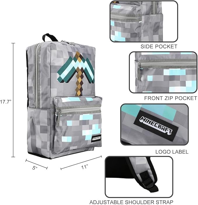 Bioworld Minecraft Backpack