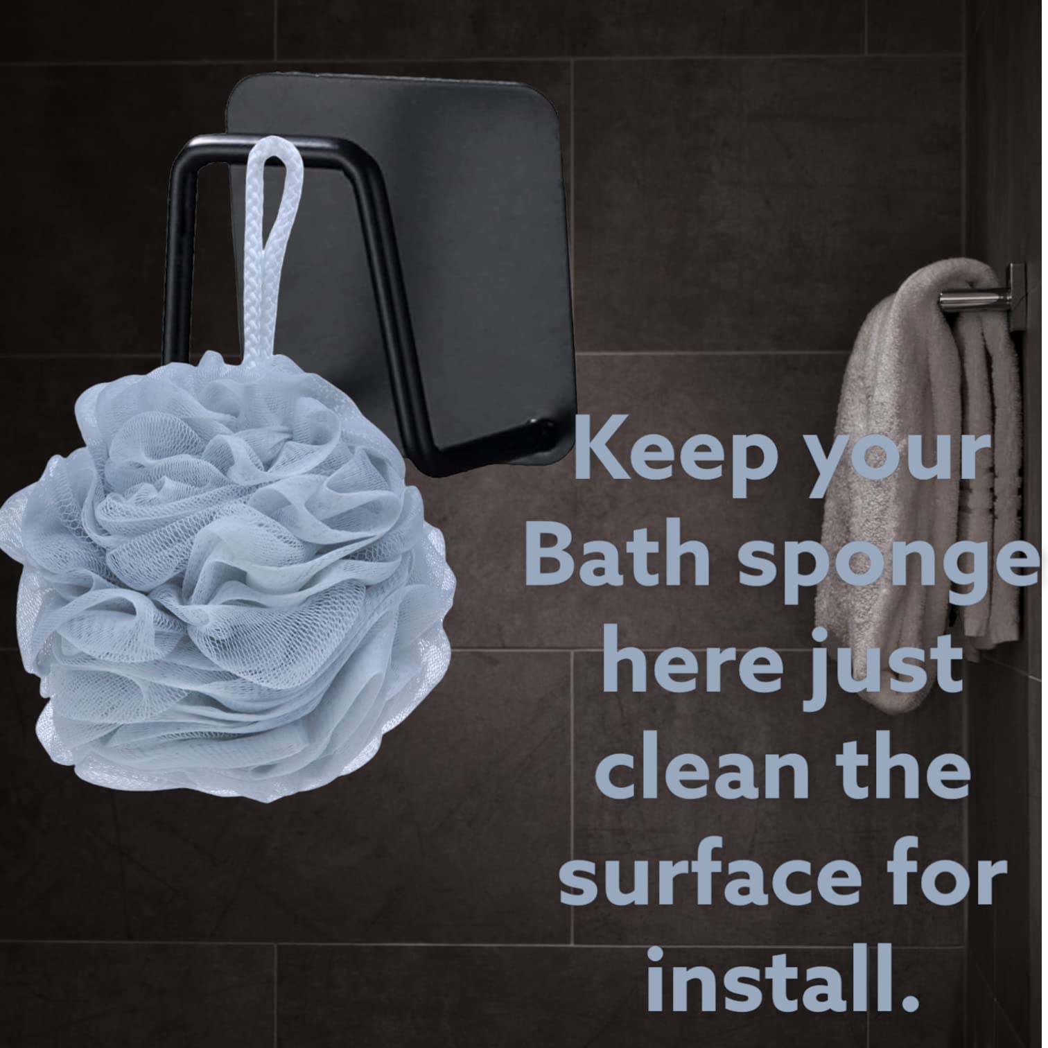 2 Pieces Black Sink Caddy 304 Stainless Steal,Kitchen Sink Caddy,Sink Organize,Sponge Holder,soporte para esponjas de fregadero ,Black Sponge Holder,Sink Organize,Adhesive Hooks,