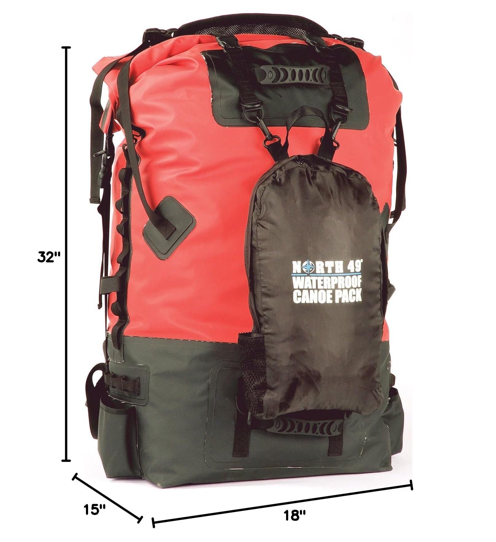 North49 Waterproof Canoe Pack 120L - Fully Loaded!