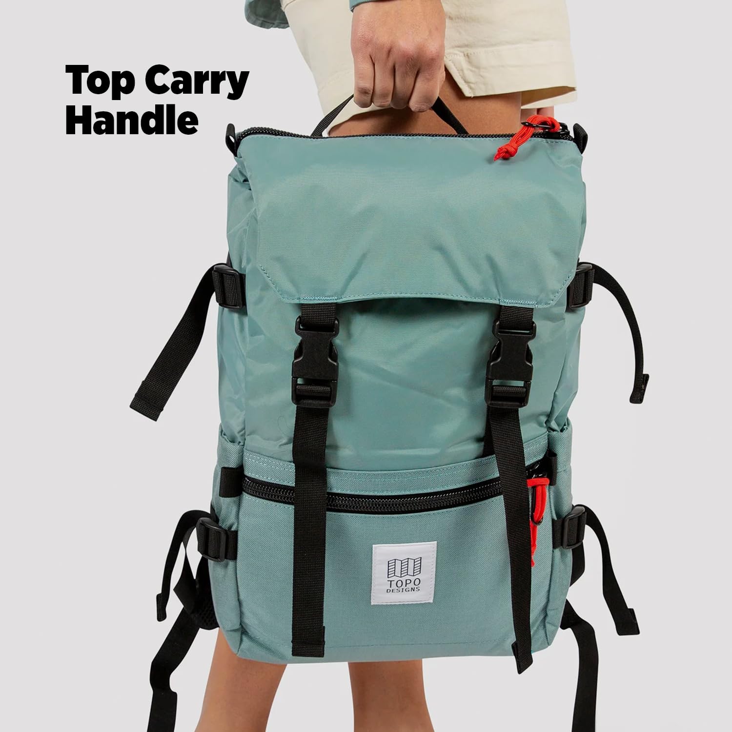 Topo Designs Rover Pack Classic - Charcoal/Charcoal One Size