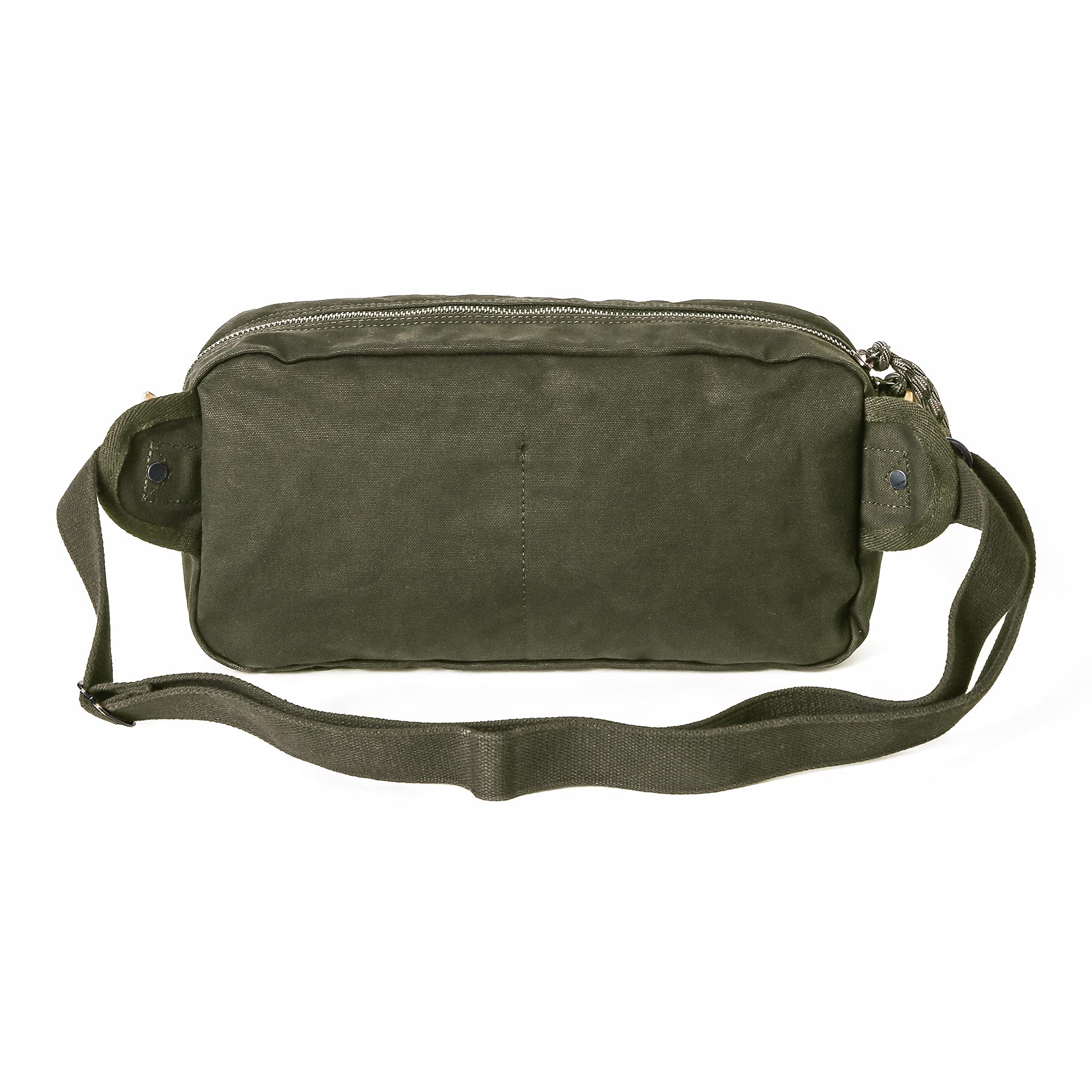 Gootium Men’s Crossbody Pack - Canvas Daily Essentials Sling Bag Small Shoulder Backpack, Olive