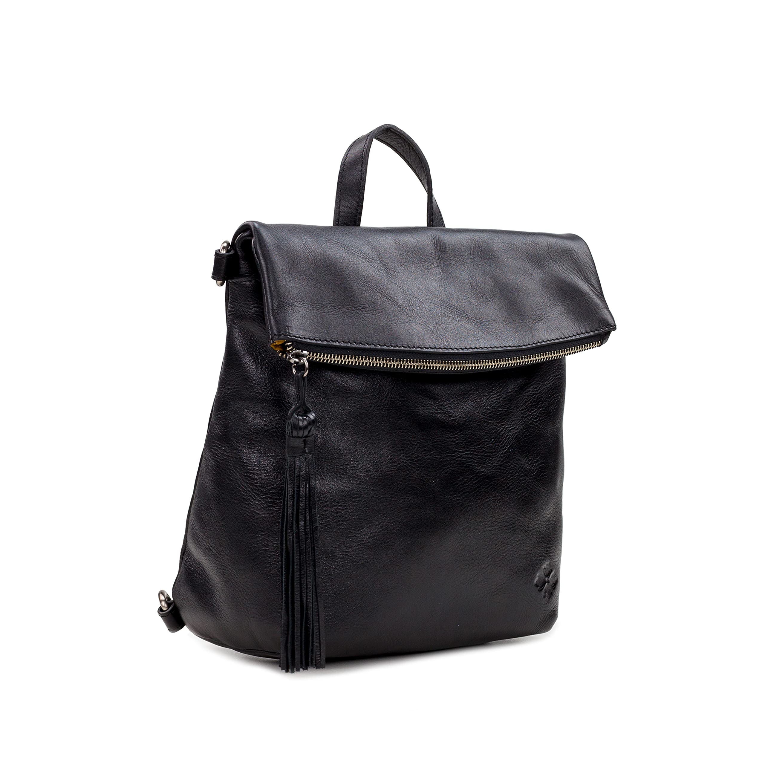 Patricia Nash | Luzille Leather Backpack for Women | Convertible Backpack Tote | Women's Purse Backpack, Black