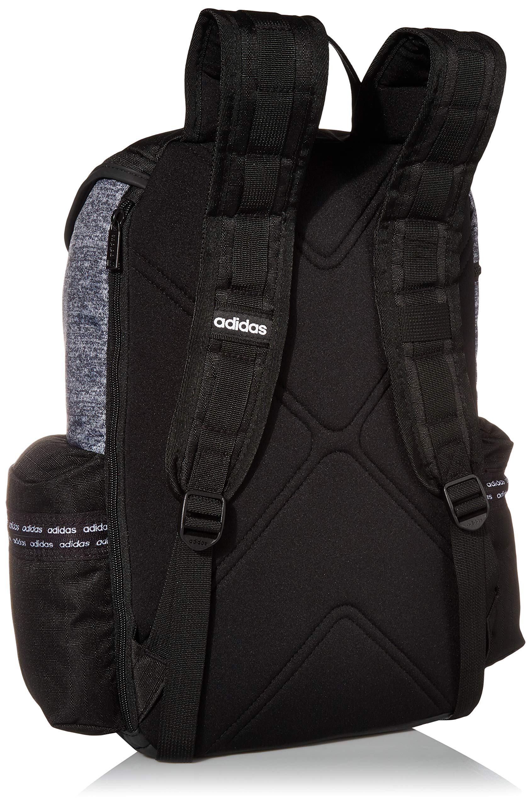 adidas Kantan Backpack, Jersey Onix Grey/Black, One Size