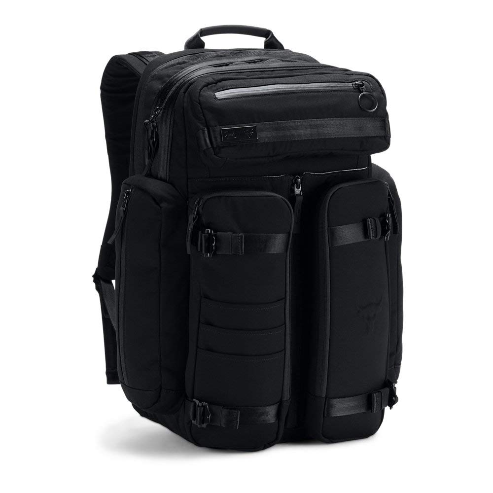 Under Armour Men's UA Pro Series Project Rock Backpack, Black