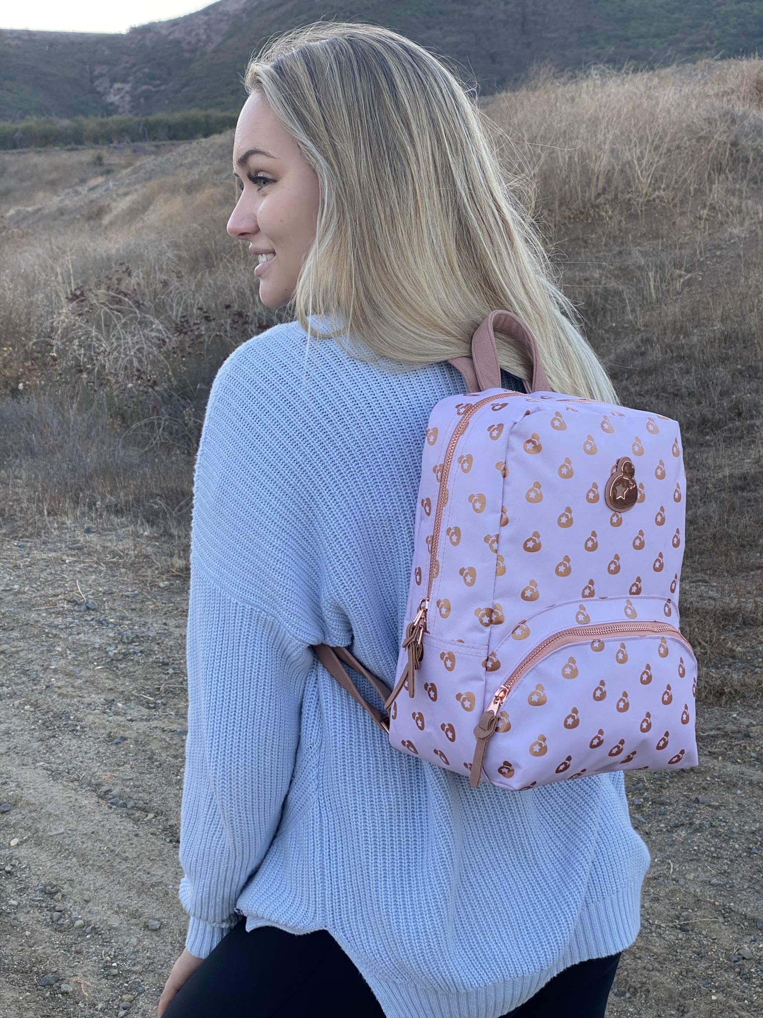 Controller Gear Special Edition Animal Crossing: New Horizons Switch Mini Backpack - Rose Gold Island - Nintendo Switch