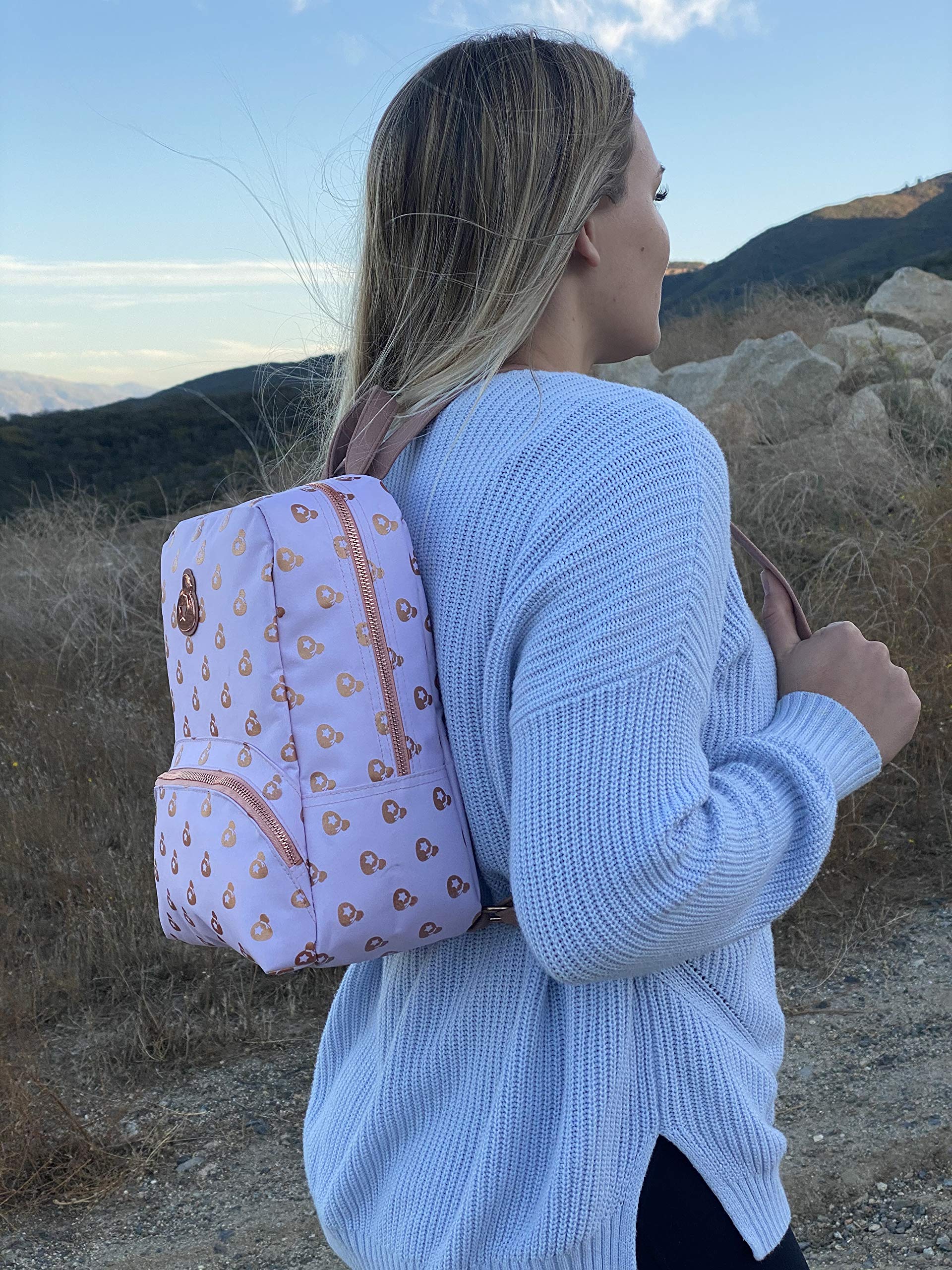 Controller Gear Special Edition Animal Crossing: New Horizons Switch Mini Backpack - Rose Gold Island - Nintendo Switch