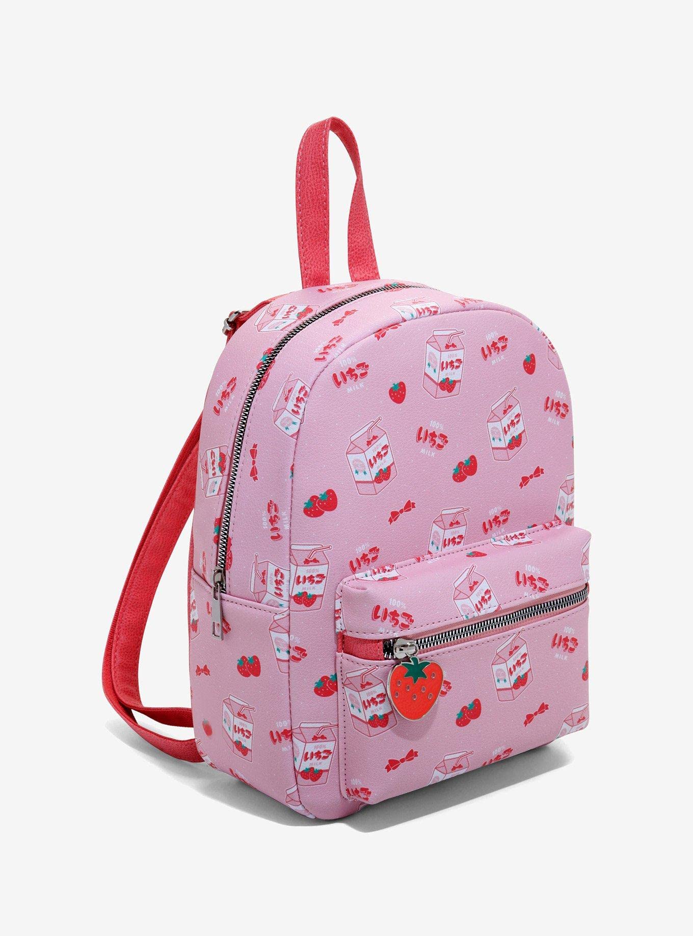 Strawberry Milk Mini Backpack