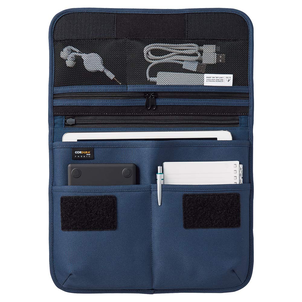LIHIT LAB Tablet Sleeve with Pockets, 11.5 x 1 x 9.5, Army Green (A7767-22)