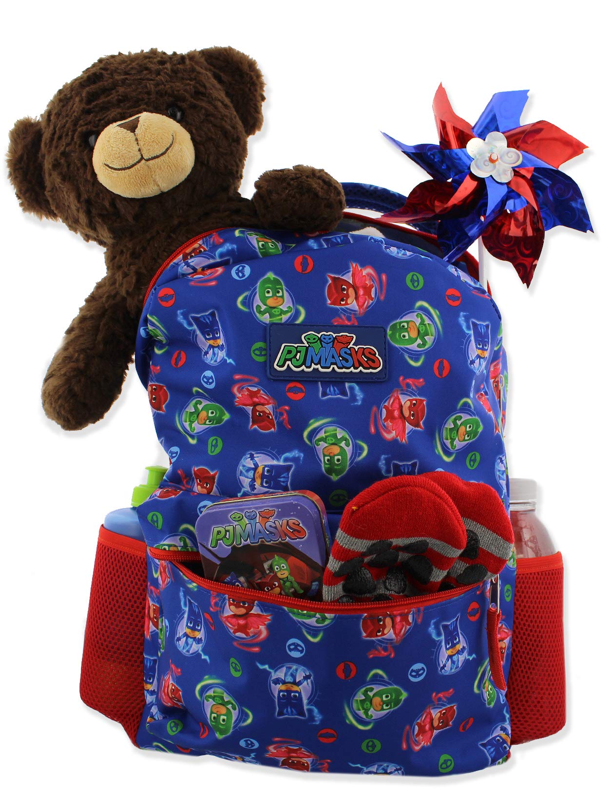 Disney PJ Masks Boy's 16 inch School Backpack (One Size, Blue)