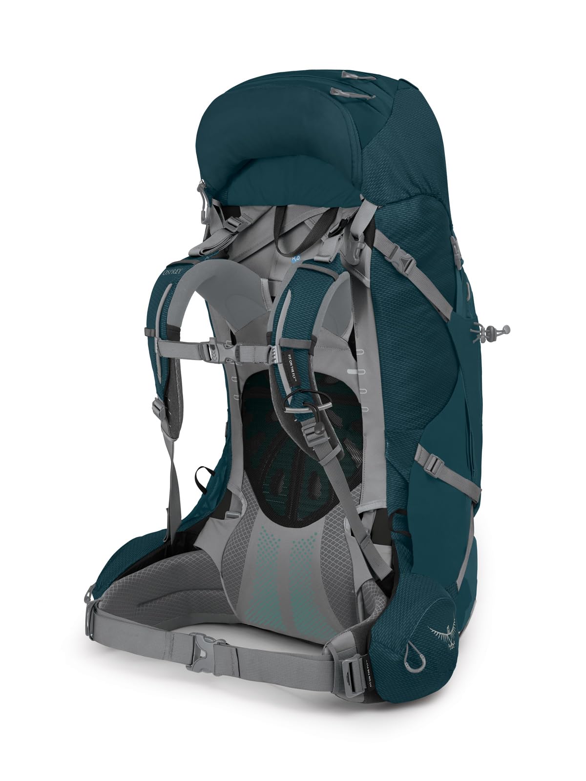 Osprey Ariel Plus 60 Women's Backpacking Backpack , Night Jungle Blue, Medium/Large