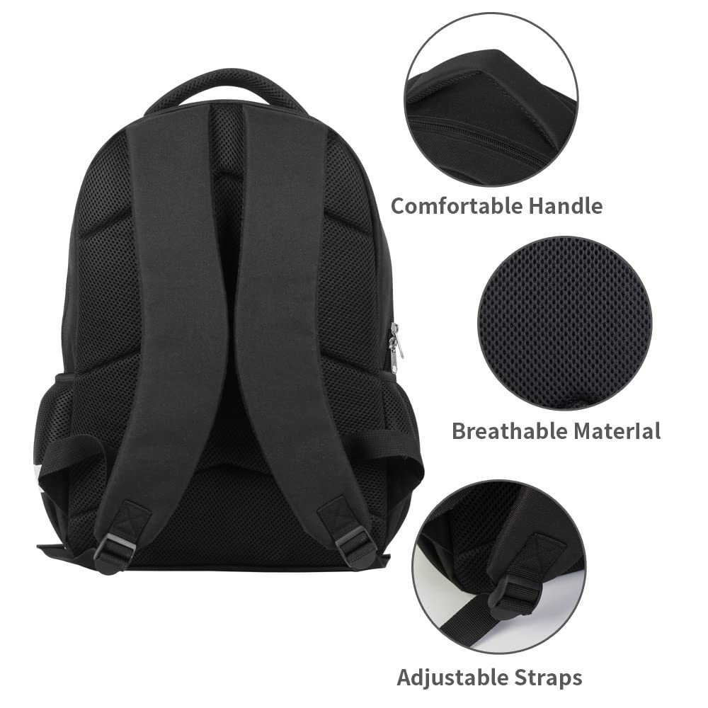 ZRENTAO Kids Backpack for Elementary Cute Schoolbag with Animal 3D Print (L) 11" x (W) 5.5" x (H) 16.5" Lightweight Bookbags for Student