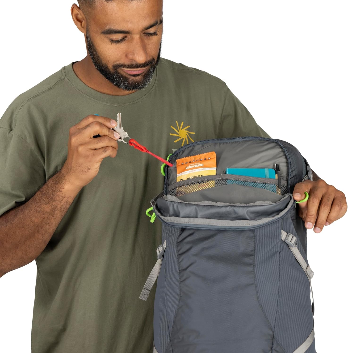 Osprey Sportlite 25 Hiking Backpack, Dark Charcoal Grey, Small/Medium