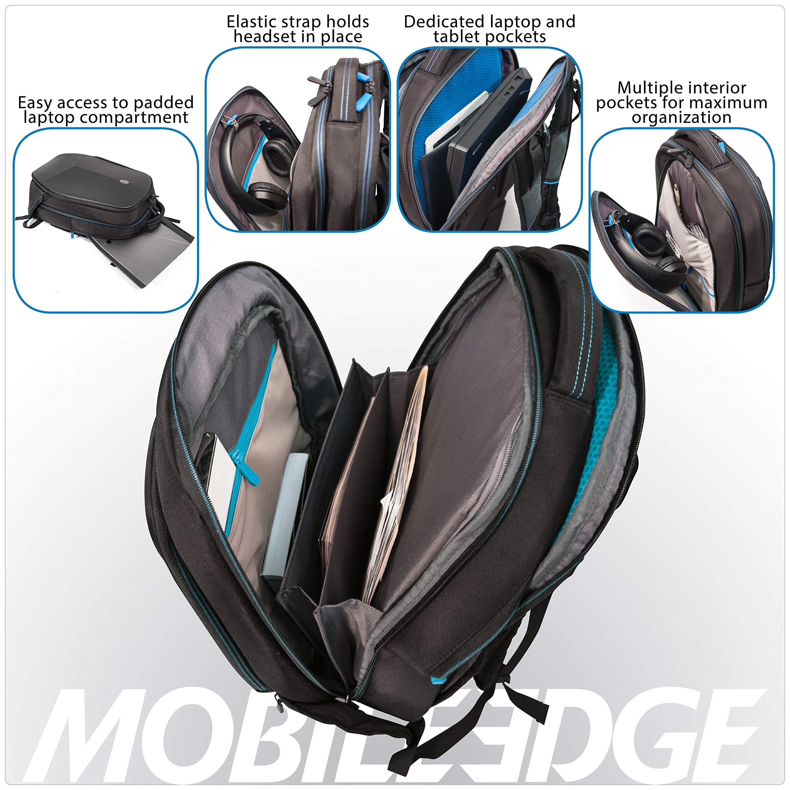 Alienware 15" Vindicator 2.0 Gaming Laptop Backpack, Black (AWV15BP-2.0)