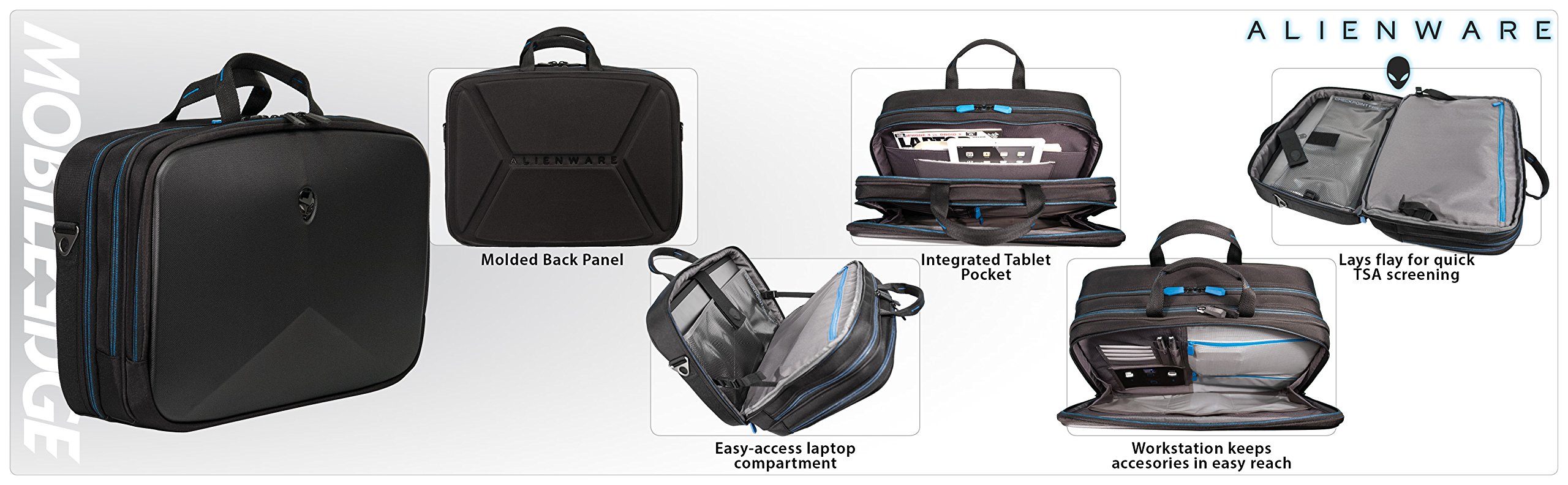 Alienware 15" Vindicator 2.0 Gaming Laptop Backpack, Black (AWV15BP-2.0)