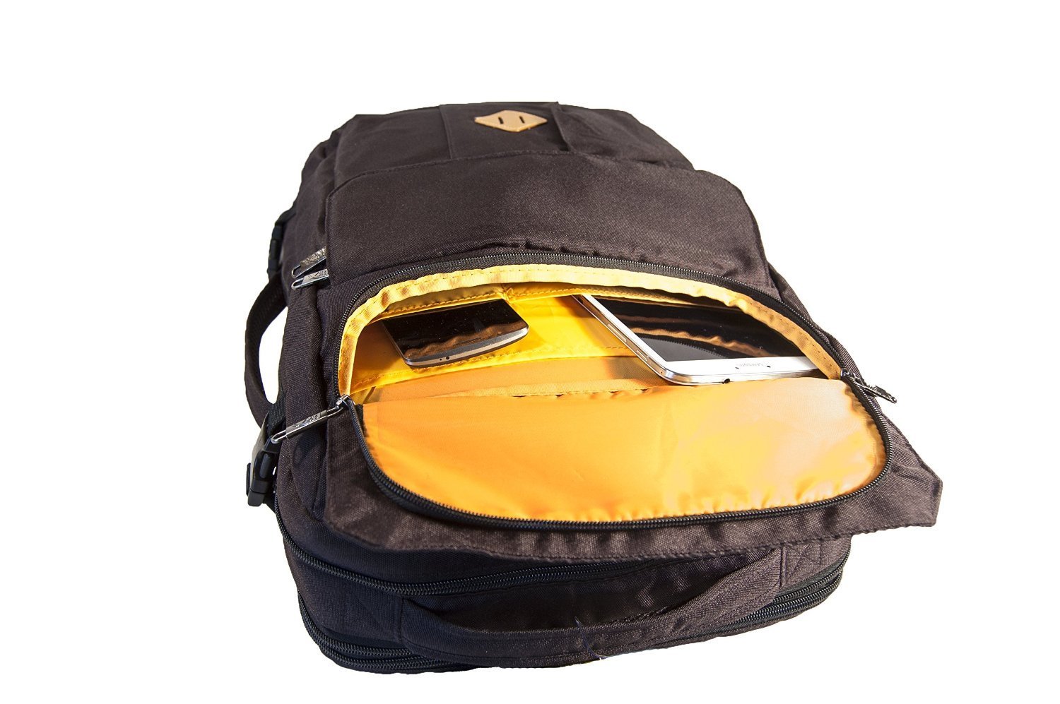 Cabin Max Riga 55x40x20cm Lightweight Carry-on Business Backpack and Holdall 15 1/2'' Laptop and Tablet Compartments - Ideal for Commuters and Travellers (Camo)