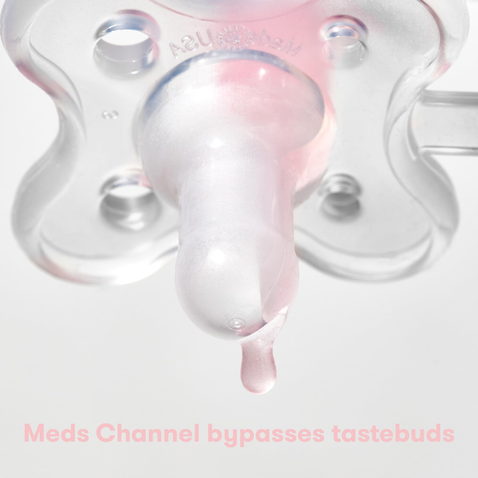 Medi Frida the Accu-Dose Pacifier Baby Medicine Dispenser by FridaBaby, 1 Count (Pack of 1)