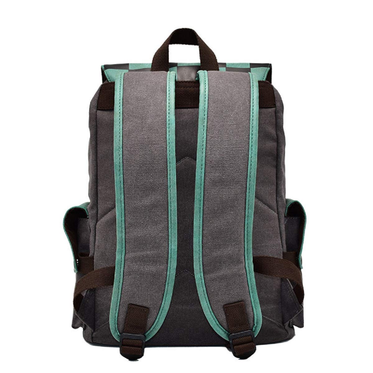 Afoxsos Japanese Anime Backpacks - Unisex Canvas Shoulders bag for school and office(10.6"x4.7"x16.5"Inh,Multicolors)