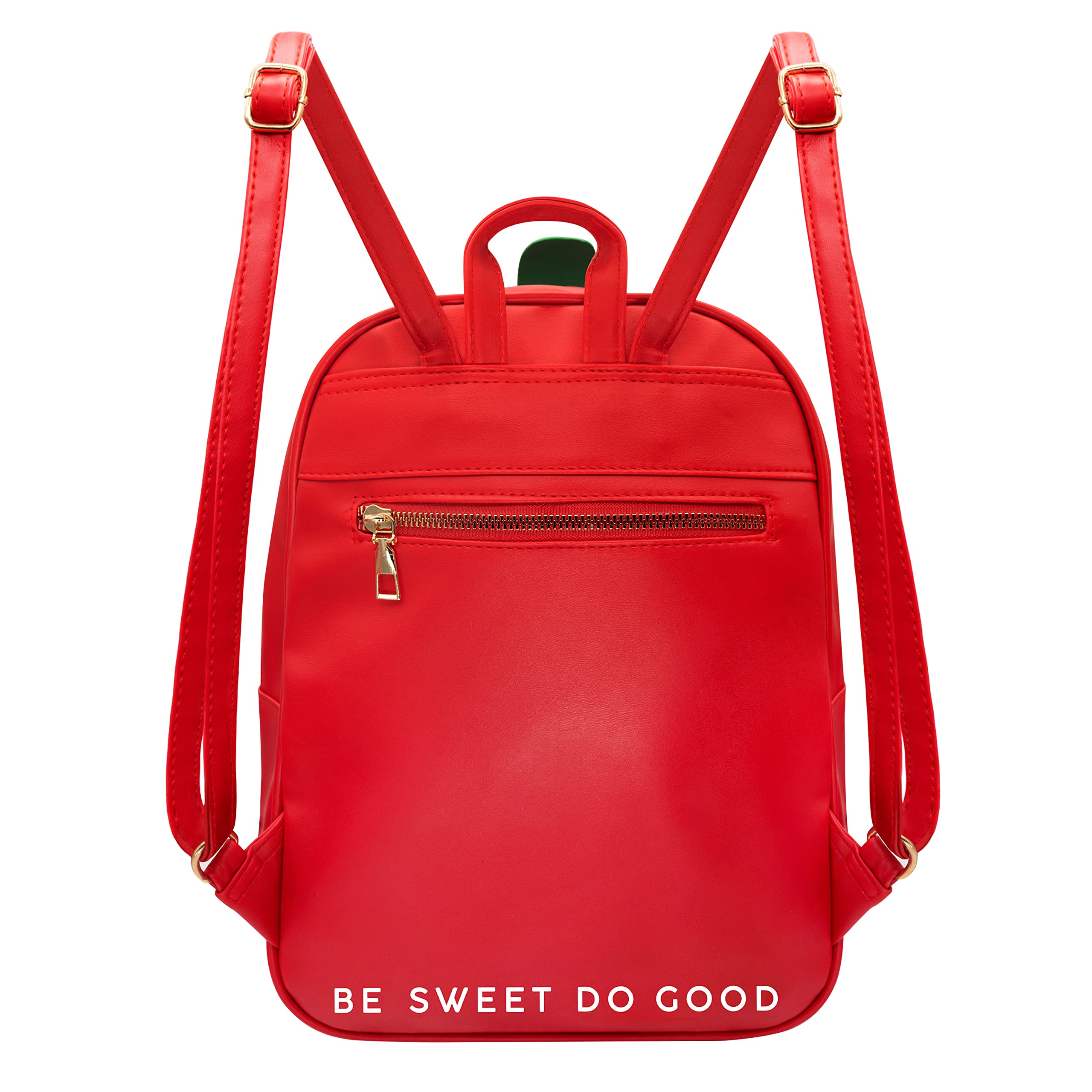 Remember Like Yesterday - Women and Kids Fashion Backpack | Kawaii Backpack Strawberry | Faux Leather