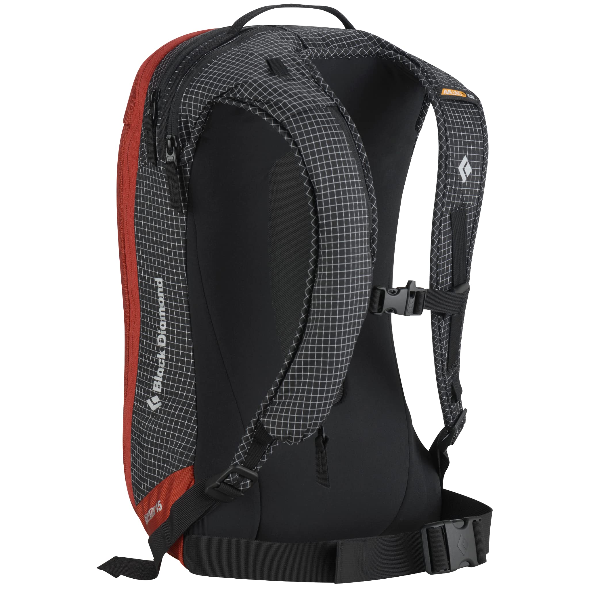 Black Diamond Unisex's Dawn Patrol 15 Backpack, Red, M_L
