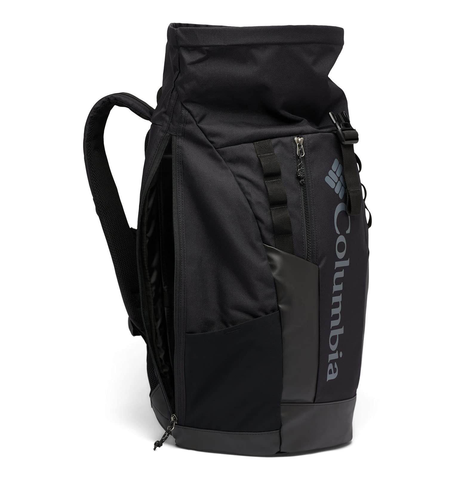 Columbia Unisex Convey 25L Rolltop Daypack, Black/Black, One Size