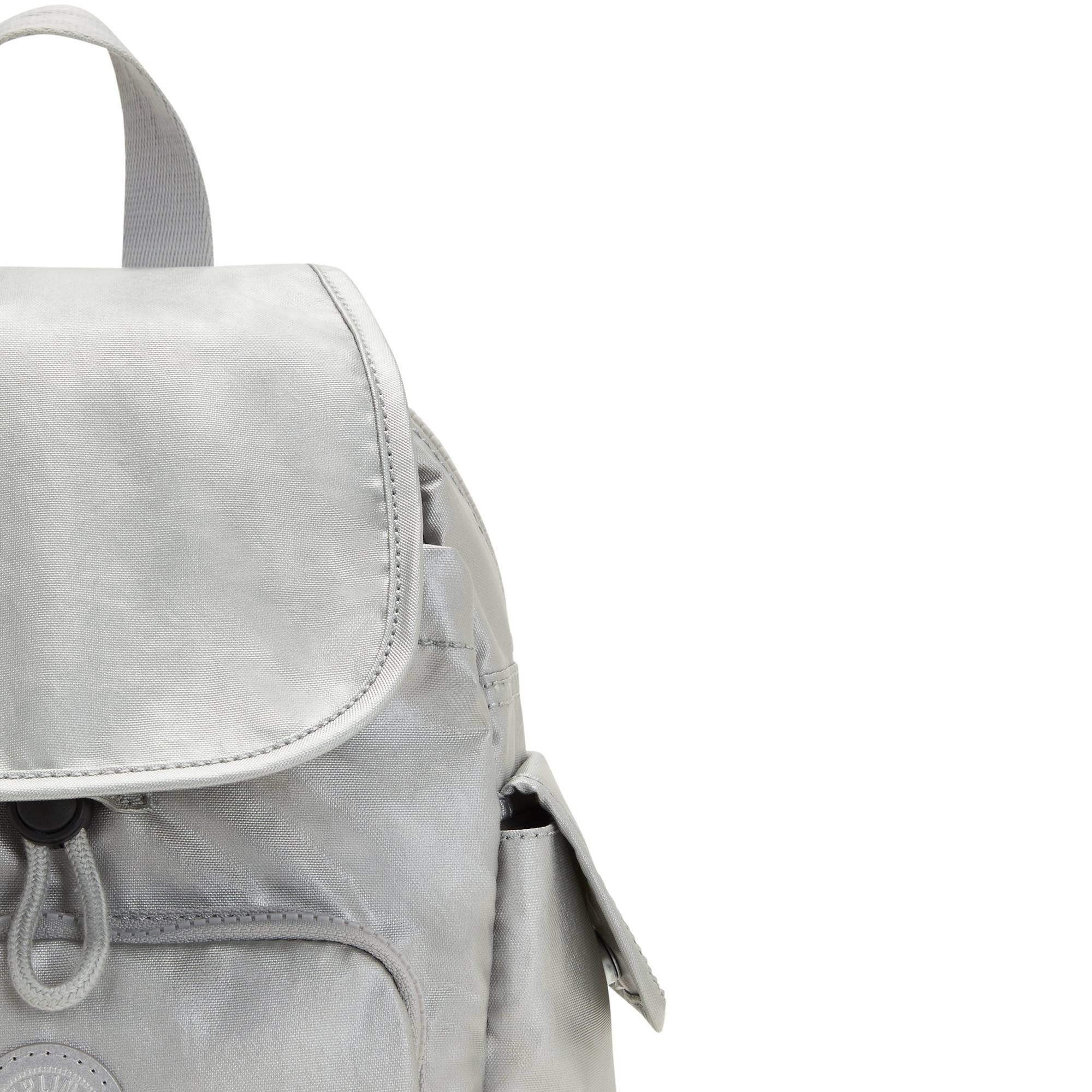 Kipling City Pack Mini Metallic Backpack Bright Metallic