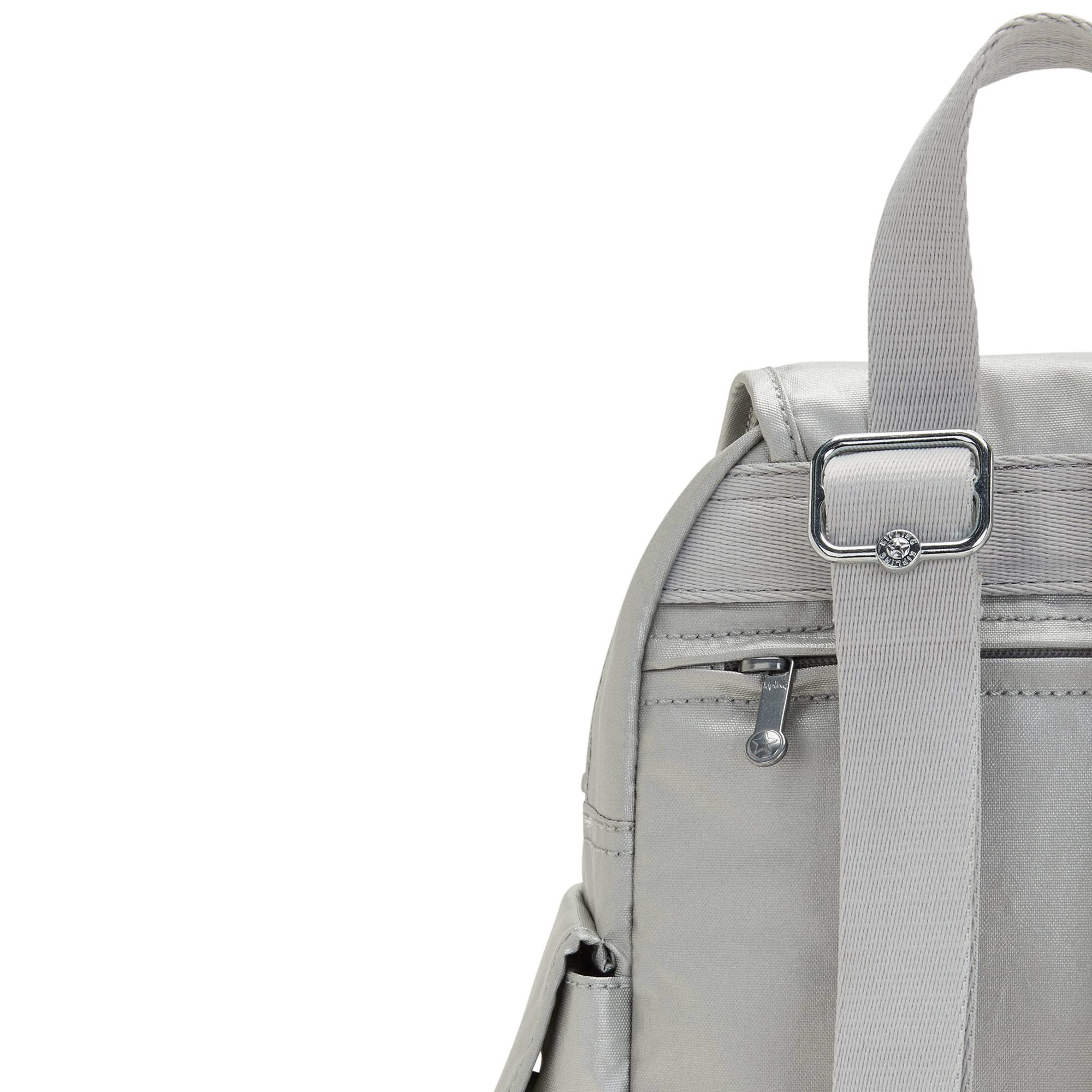 Kipling City Pack Mini Metallic Backpack Bright Metallic