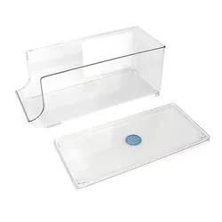 Soda Can Organizer for Refrigerator - Drink Organizer for Fridge - Beverage Dispenser for Fridge - Stackable Soda Can Organizer for Pantry -2 Pack Small and Large