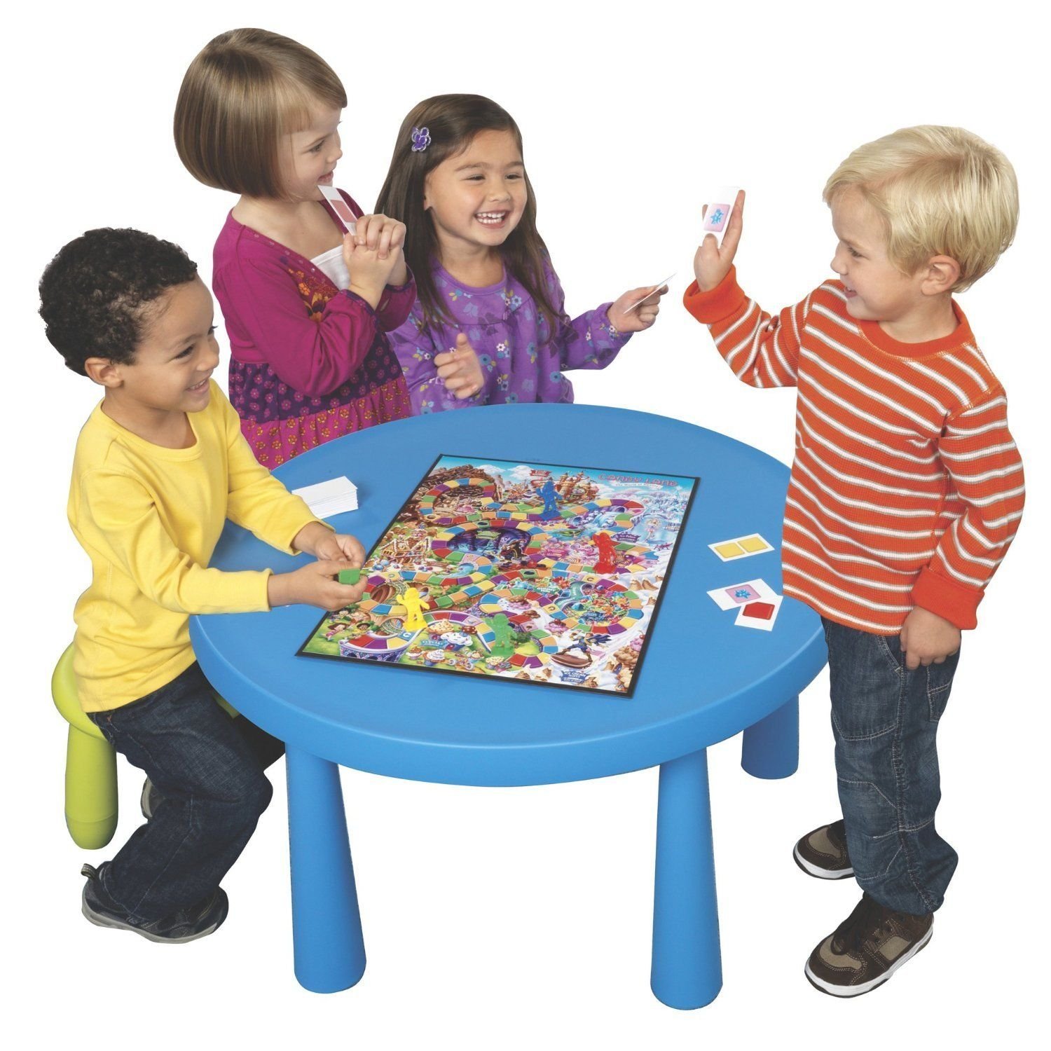 Hasbro Gaming Candy Land Kingdom Of Sweet Adventures Board Game For Kids Ages 3 & Up (Amazon Exclusive), Red