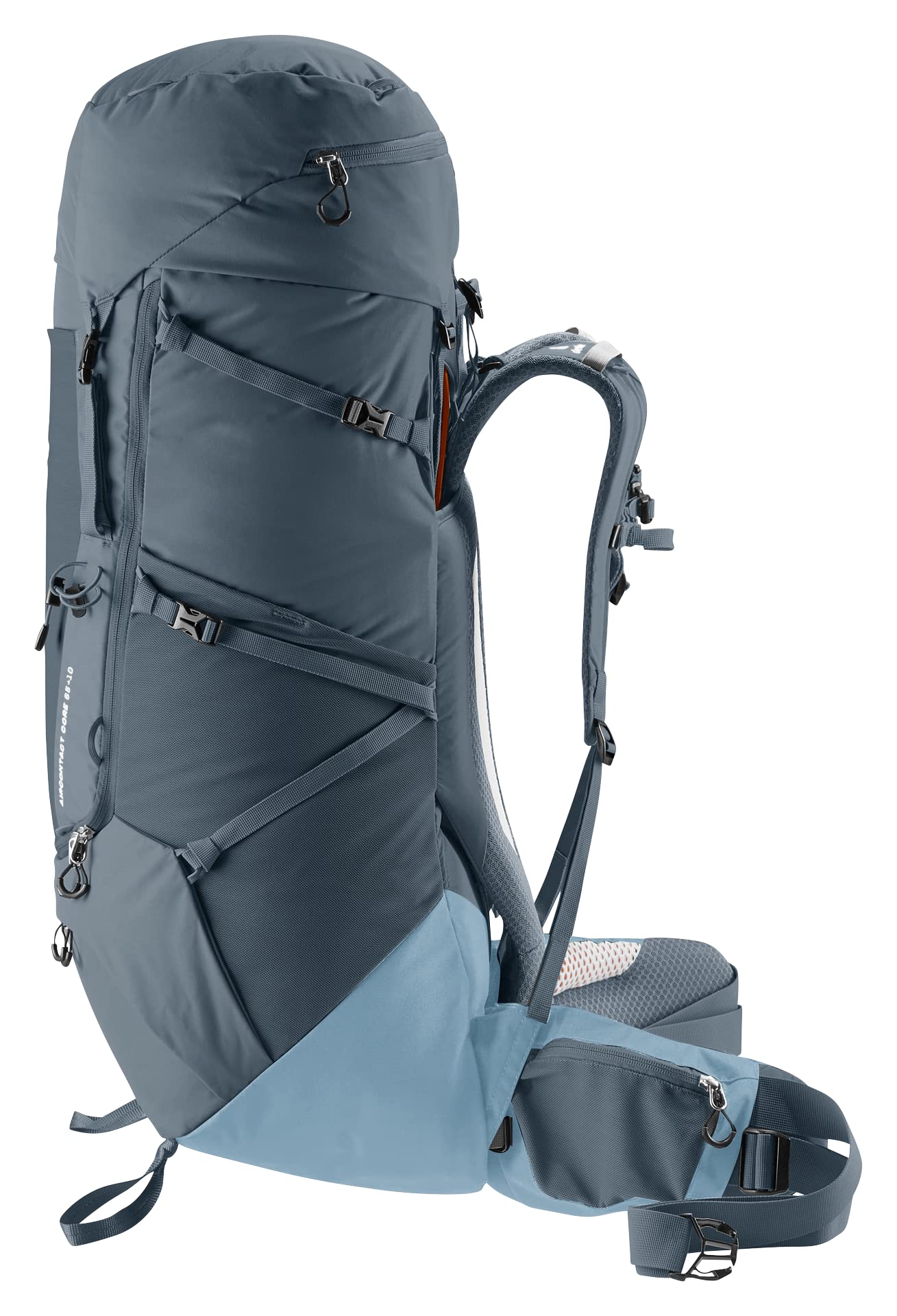 Deuter Aircontact Core 65+10L Hiking Backpack - Graphite-Shale
