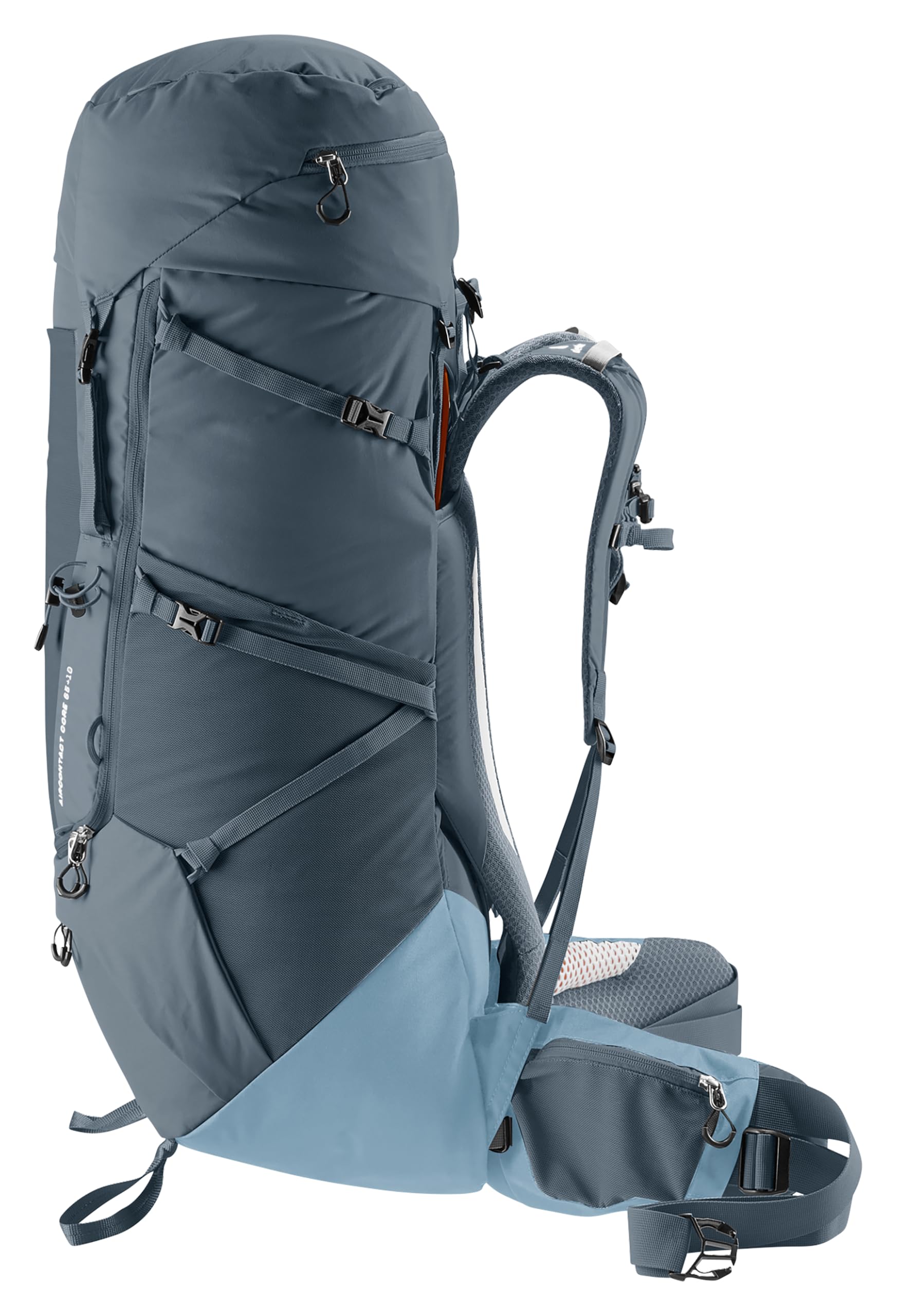 Deuter Aircontact Core 65+10L Hiking Backpack - Graphite-Shale