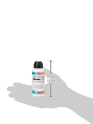 Ranger Archival Ink Cleaner, 3.6 x 3.6 x 10 cm, Transparent
