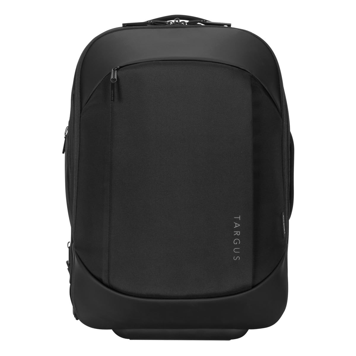Targus 15.6" Mobile Tech Traveler EcoSmart Rolling Backpack, Made from Recycled Bottles, TSA Friendly, 35-40L Cap (TBR040GL)