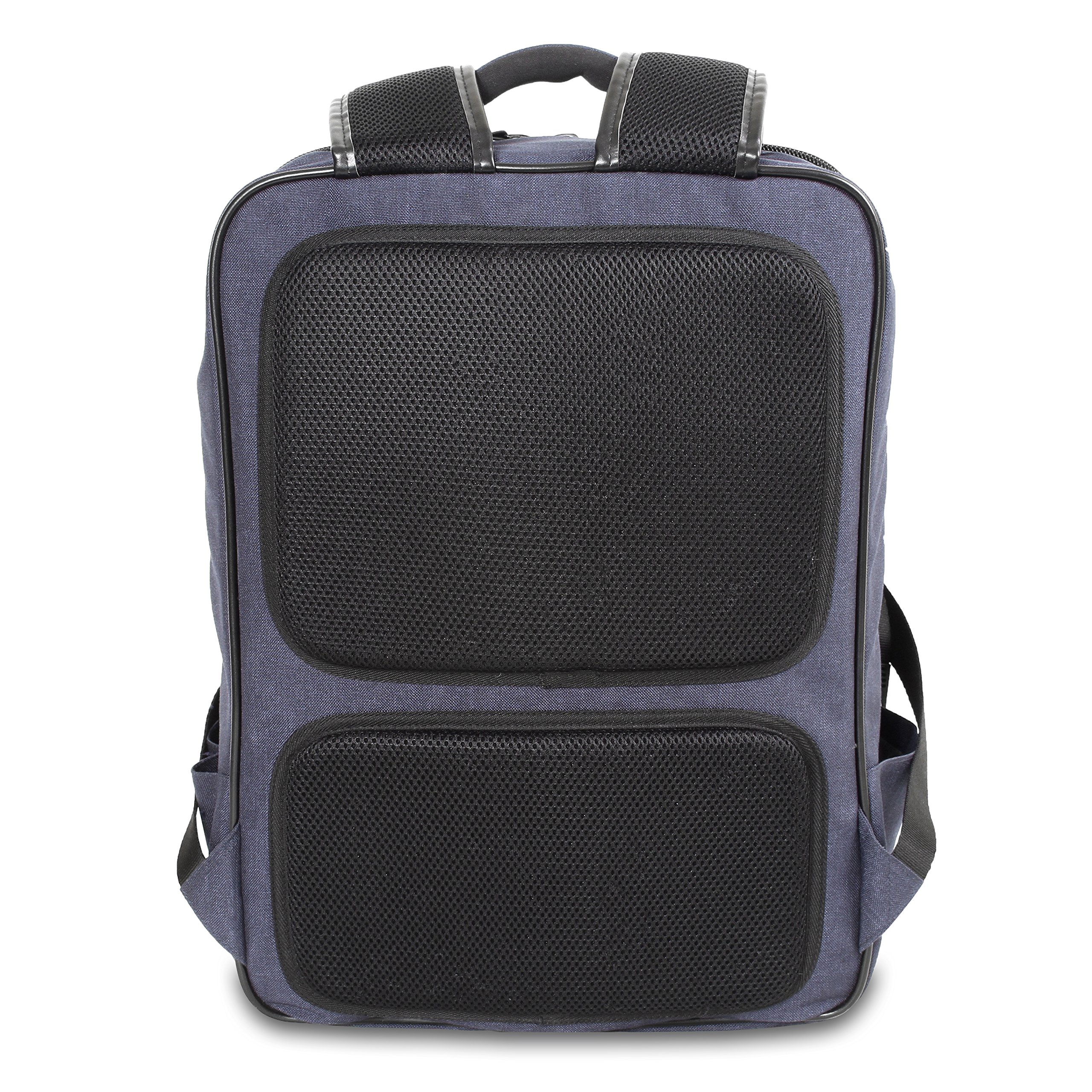 J World New York Class Laptop Backpack, Sand, 18 X 13 X 6 (H X W X D)