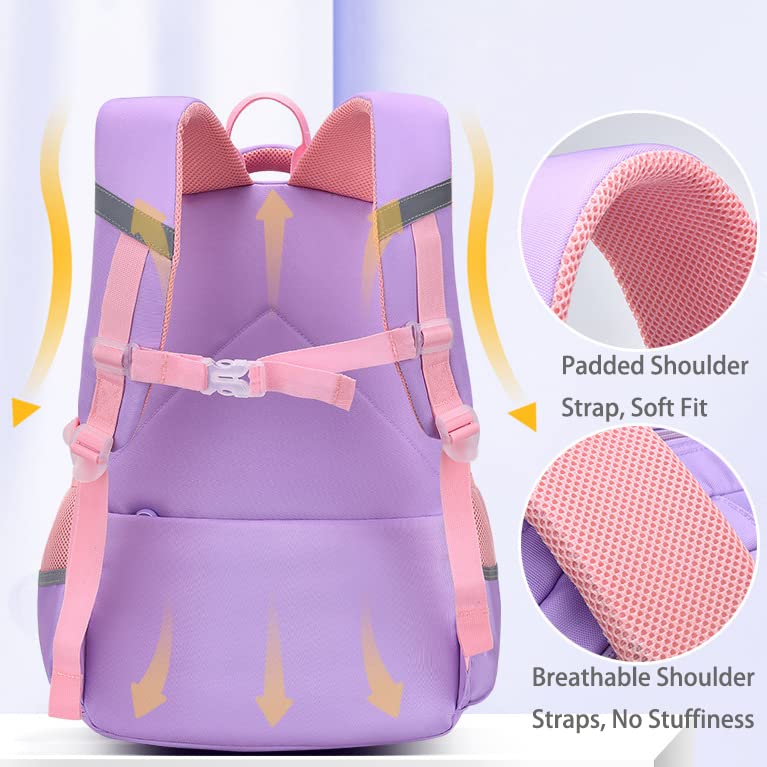 Aeafvot Cute Backpack Travel Backpacks Bookbag for Boys Girls Fashion Students School Bag Durable Water Resistant Rainbow Backpack Navy Large