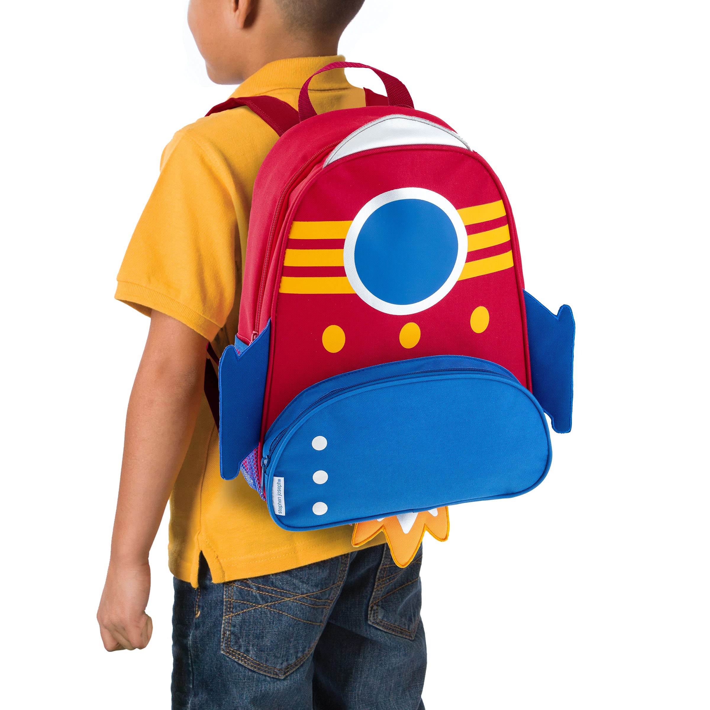 Stephen Jospeh Rocket Ship Backpack and Lunch Box for Kids