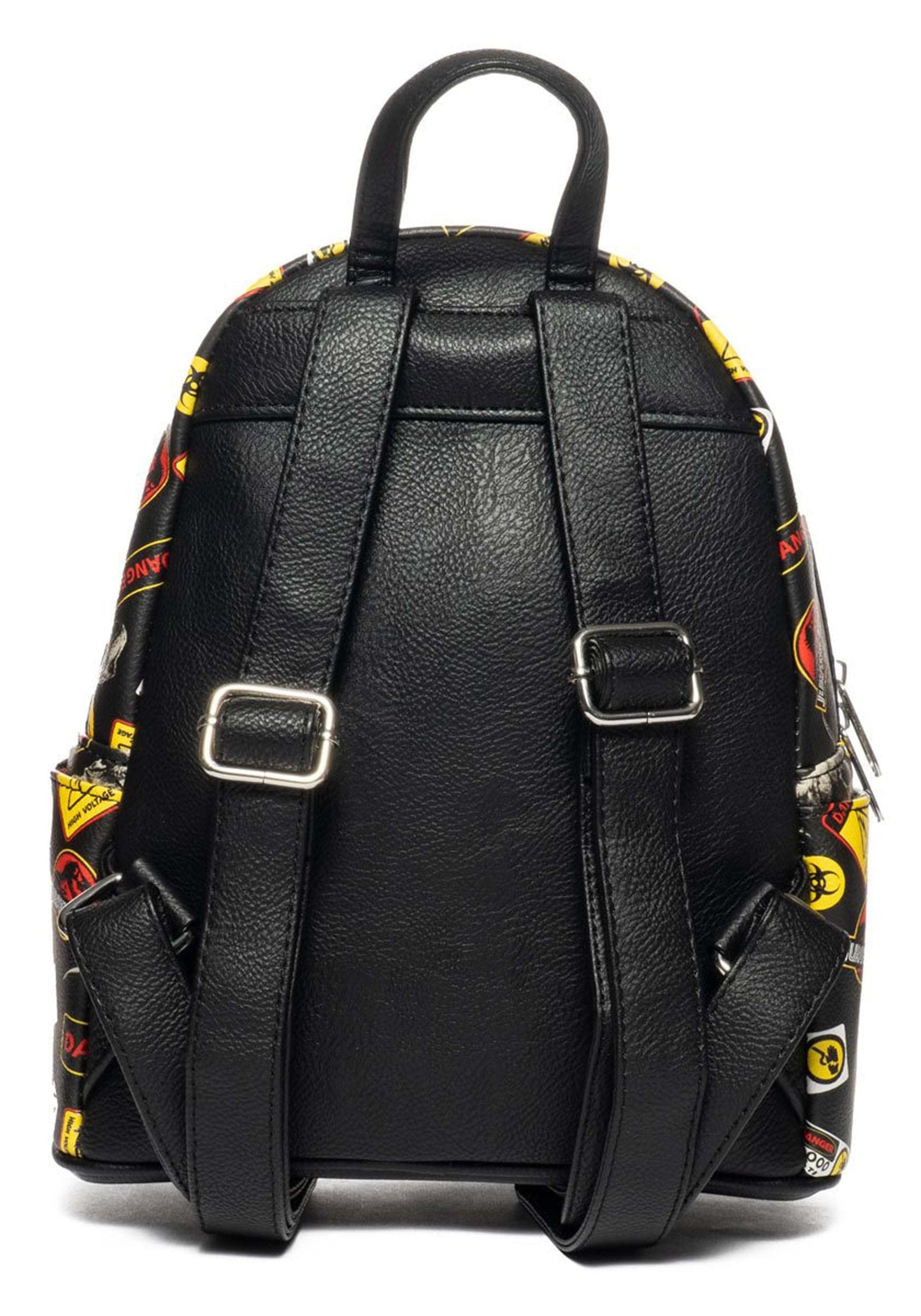 Jurassic Park Warning Signs Mini Backpack - Entertainment Earth Exclusive