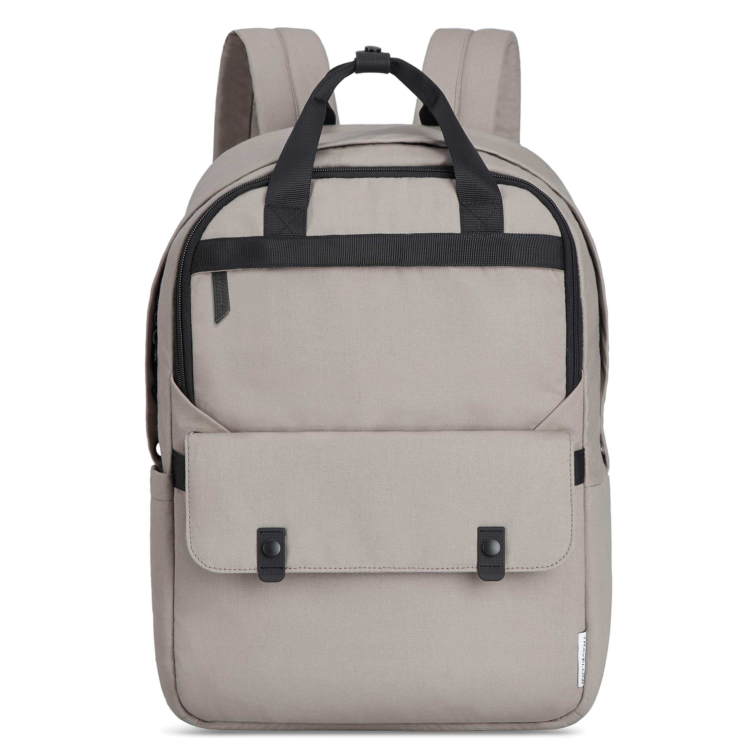 Travelon Origin-Sustainable-Anti-Theft-Large Backpack, Driftwood, One Size