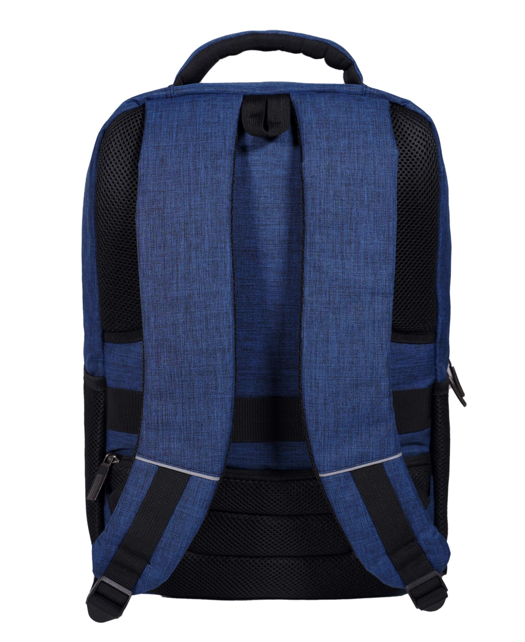 Rockland Slim Pro USB Laptop Backpack, Blue, Large