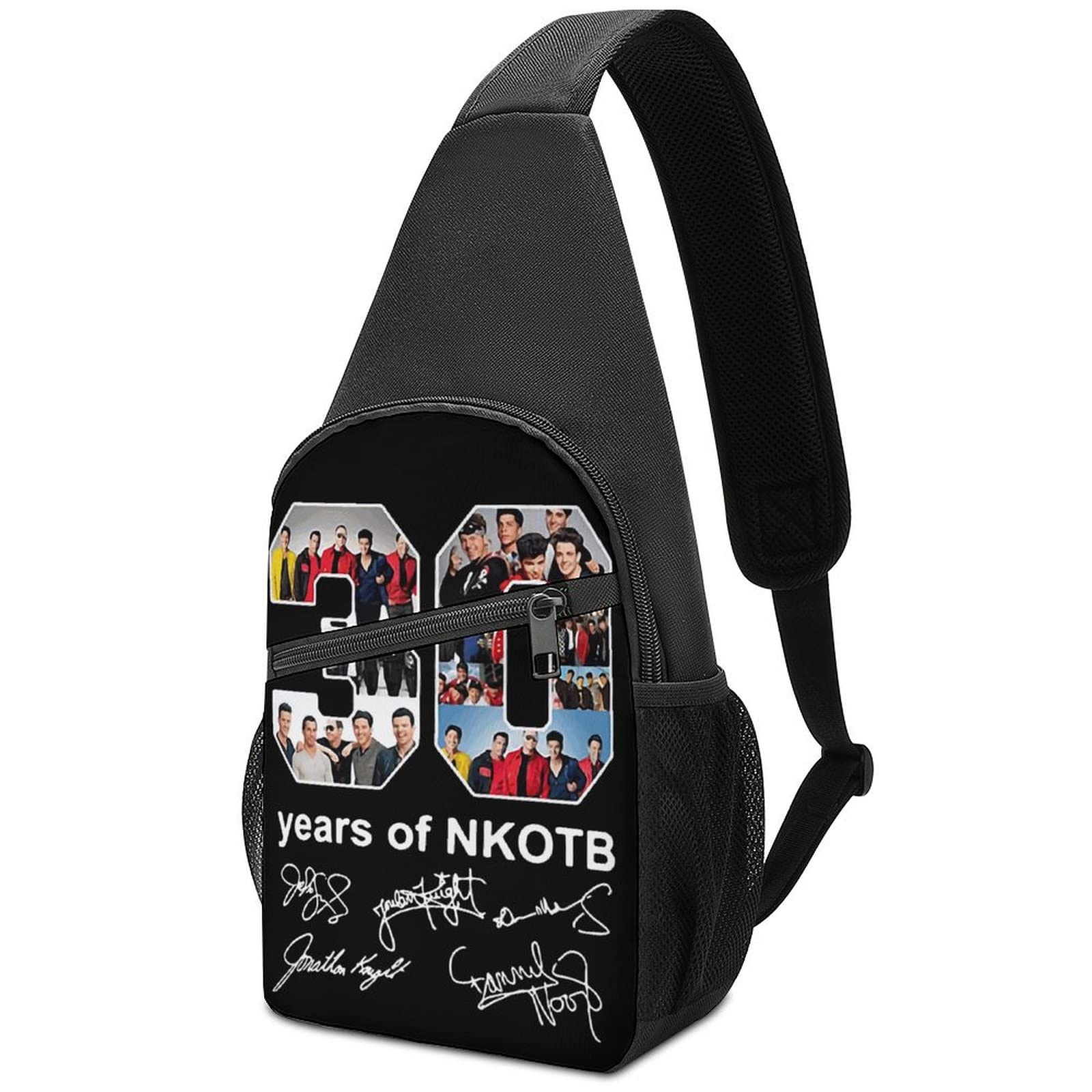 New-Kids On The-Block Crossbody Sling Backpack Travel Hiking Chest Bag Daypack
