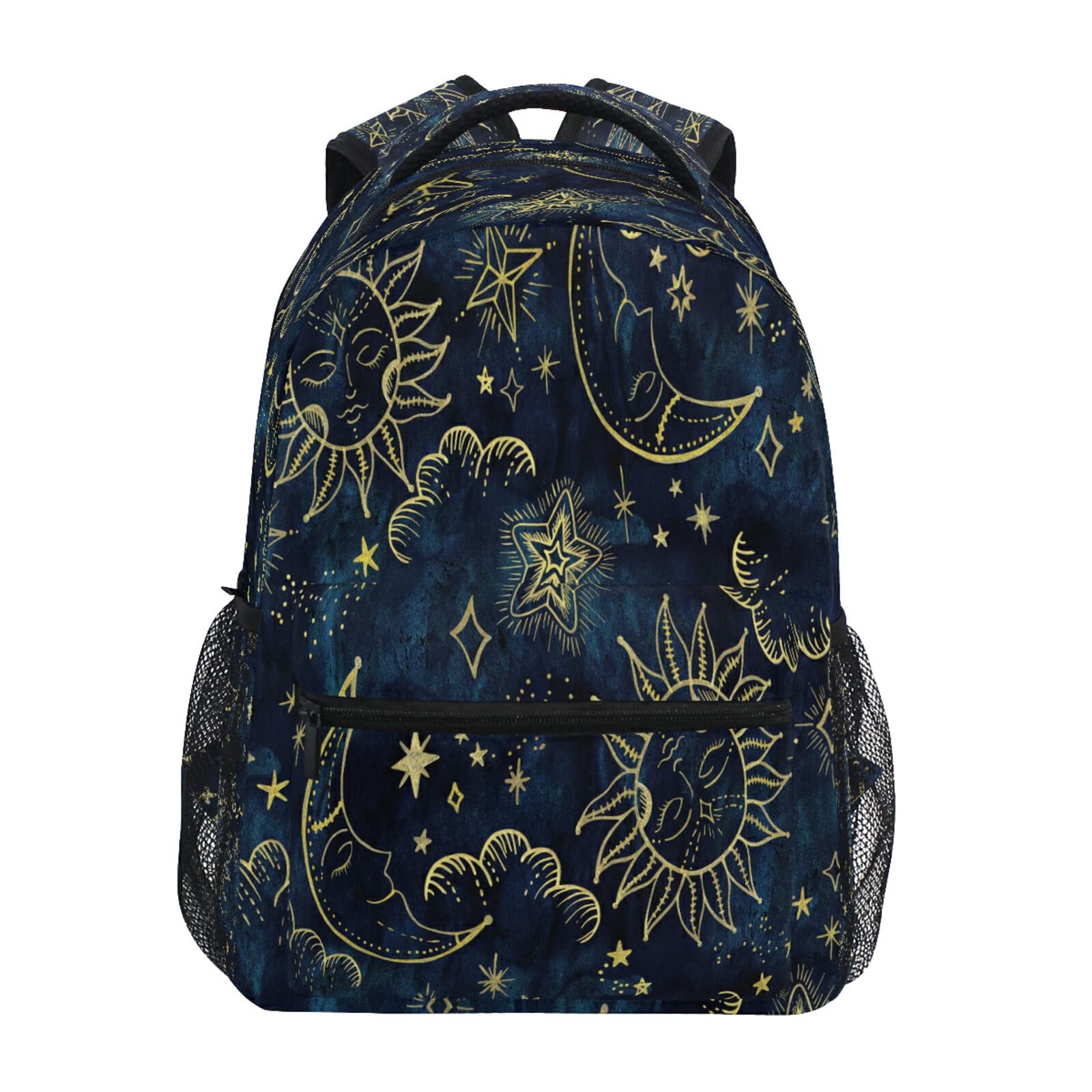 ALAZA Sun Moon Boho Cosmos Travel Laptop Backpack Business Daypack School Bag Bookbag Fit 15.6 Inch Laptops for Women Men Girls